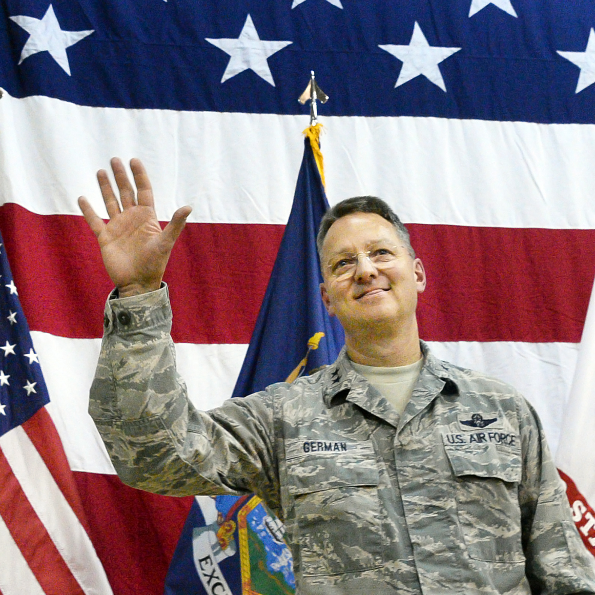 Retired National Guard general plots congressional run