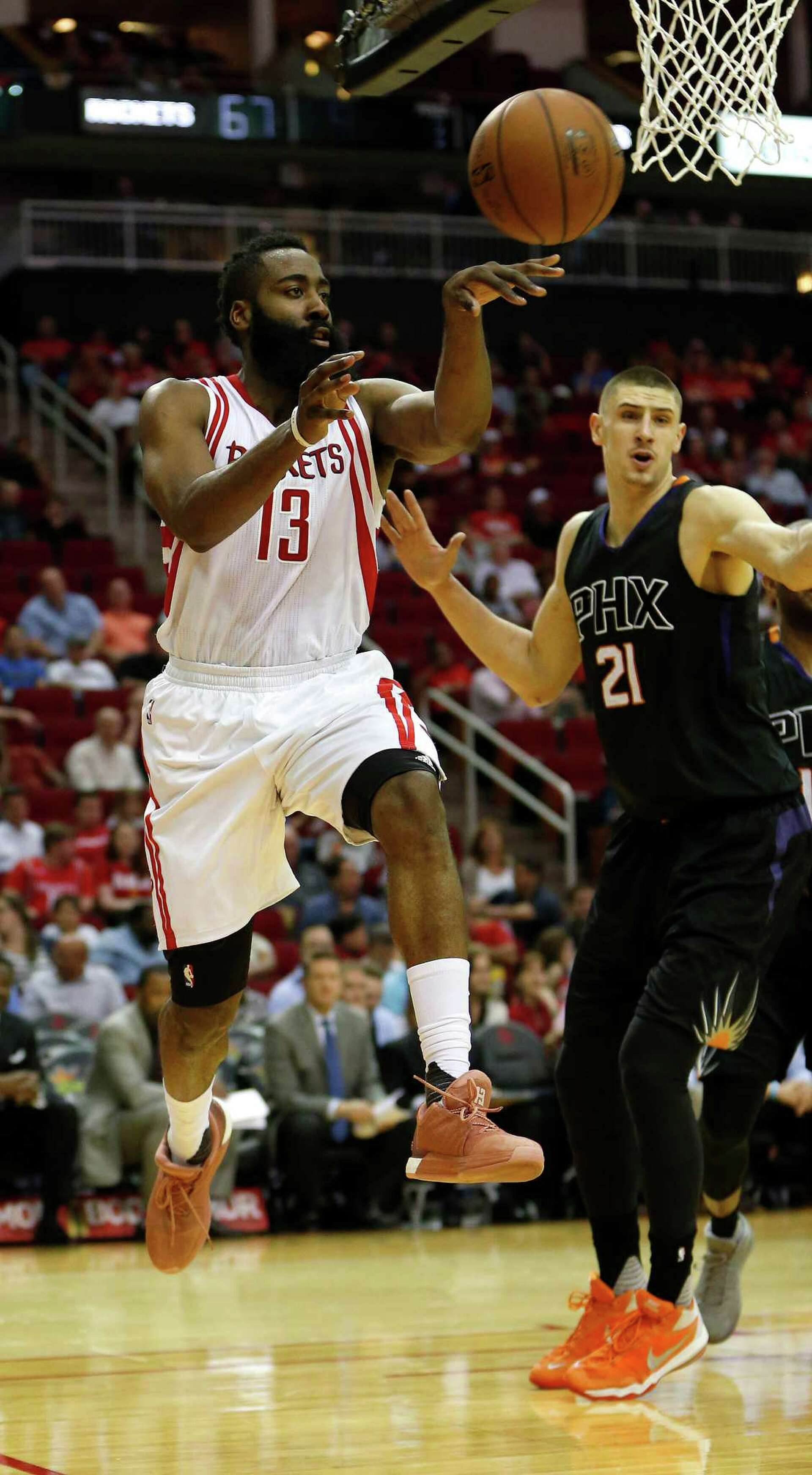 Rockets lose playoff ground in loss to Suns
