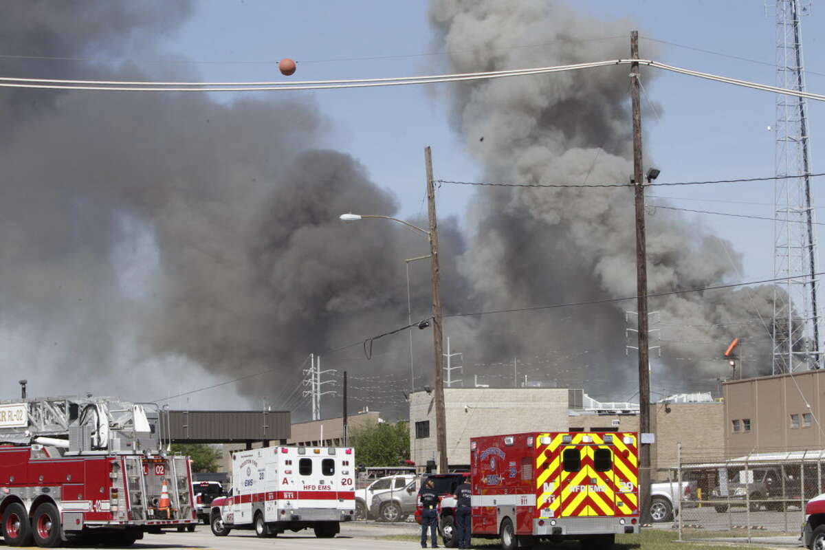 Shelter in place lifted after large fire at LyondellBasell plant