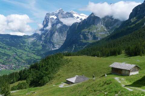 Tracks and treks the key to Swiss Alps