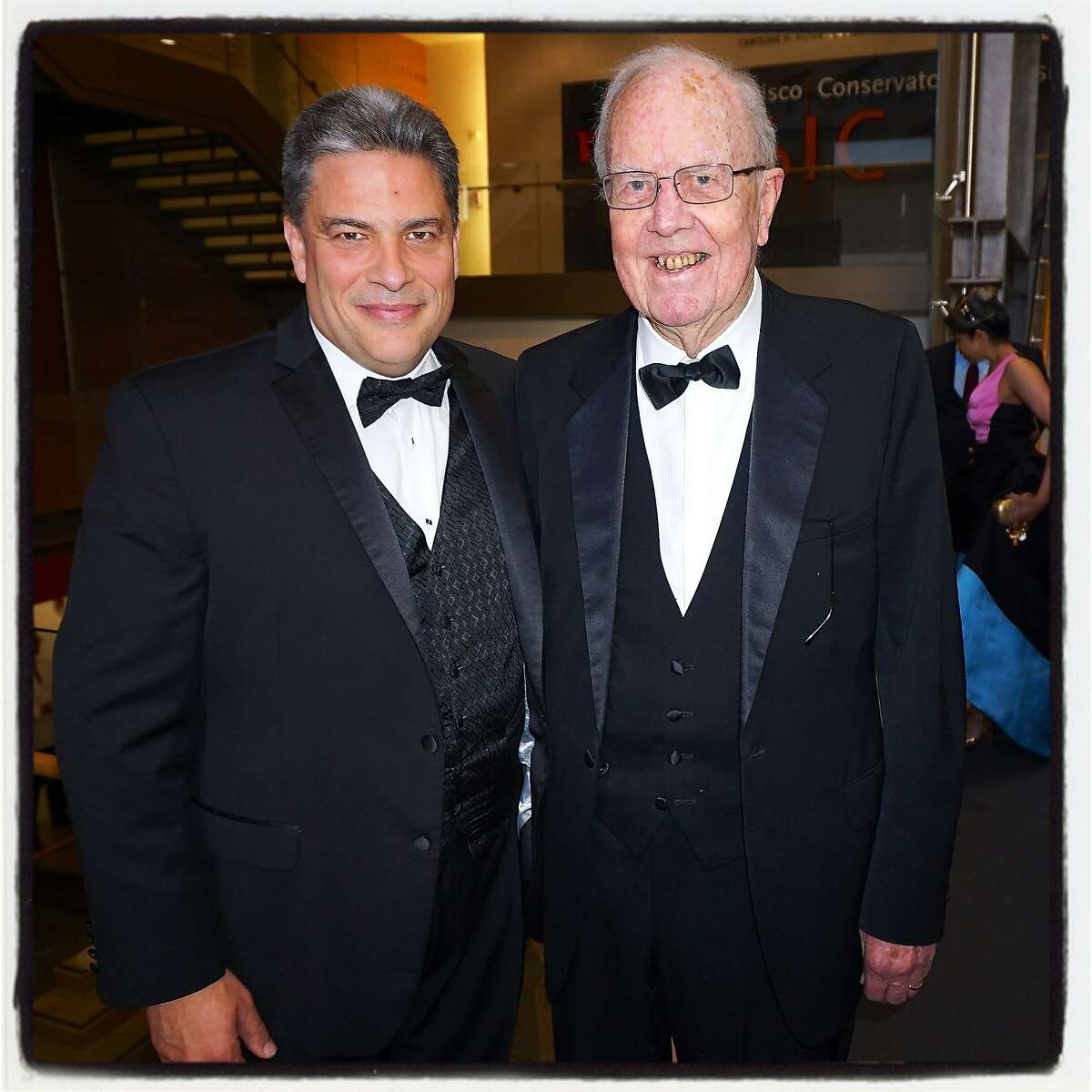 William Bowes honored at Conservatory gala
