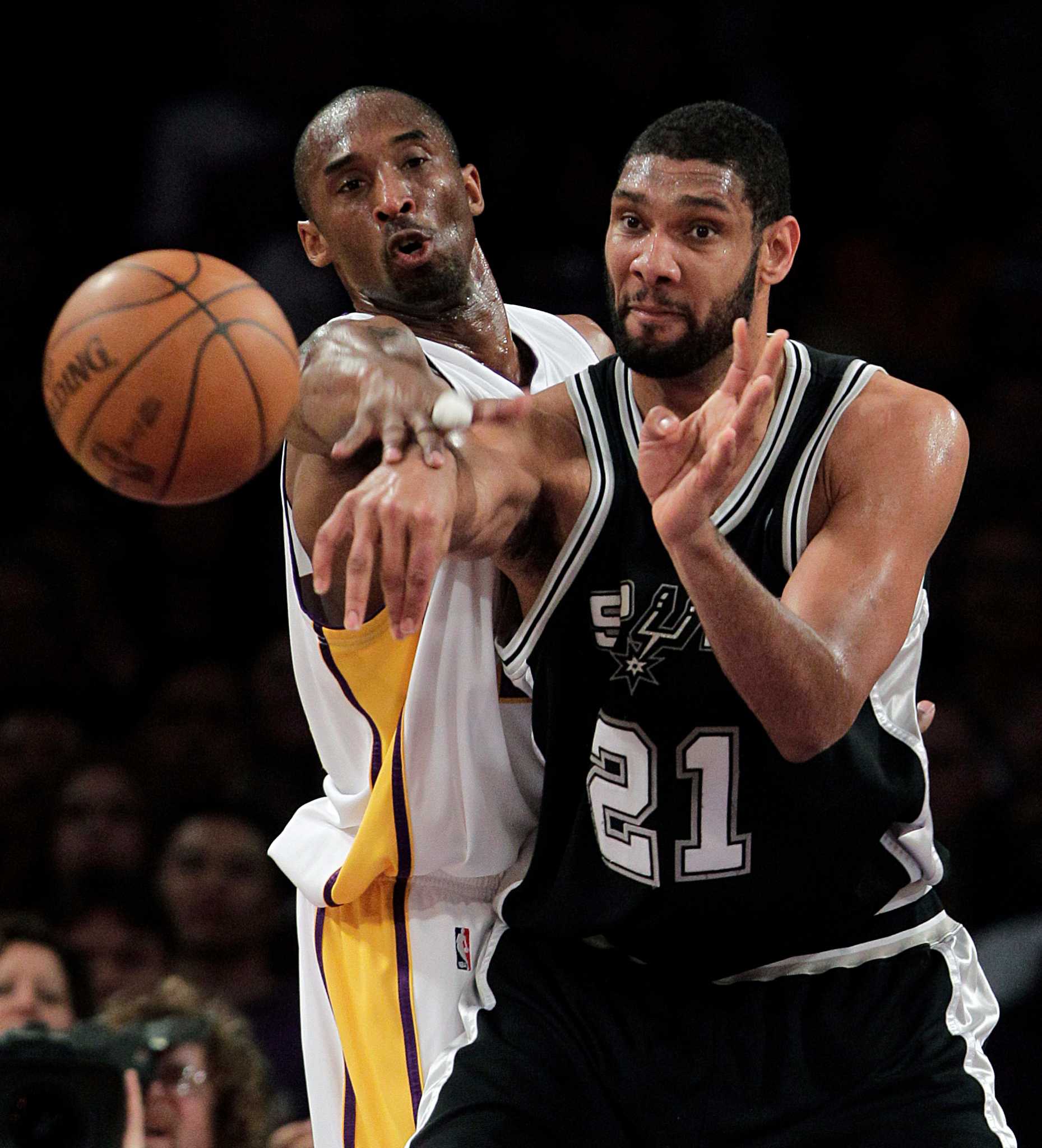 Duncan's career with Spurs tied for second among players with one team