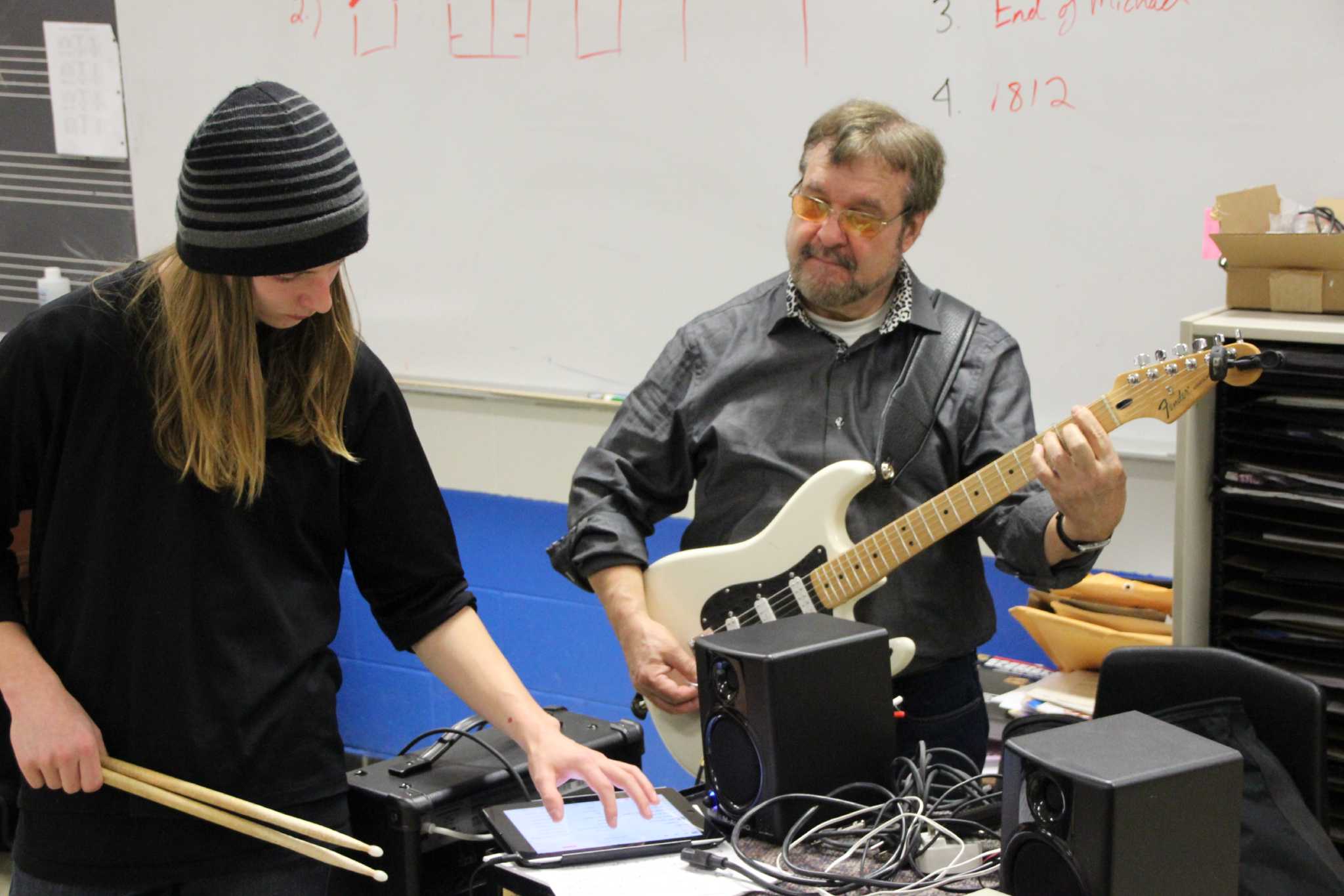 Blue Oyster Cult’s Joe Bouchard rocks the classroom
