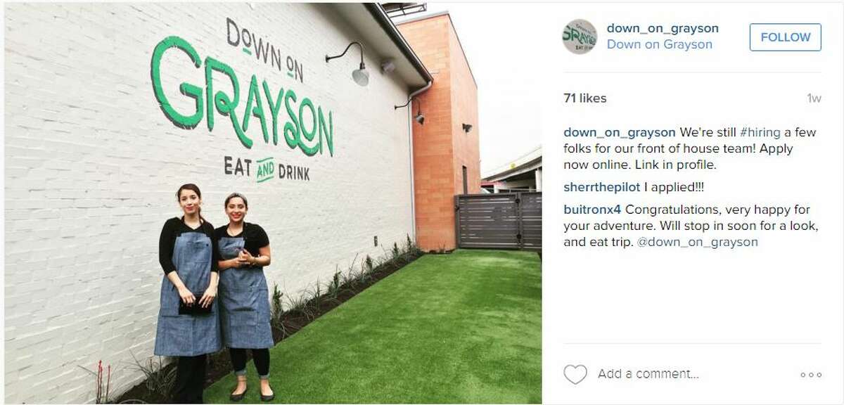 Down on Grayson, the newest restaurant in the Pearl area, opens