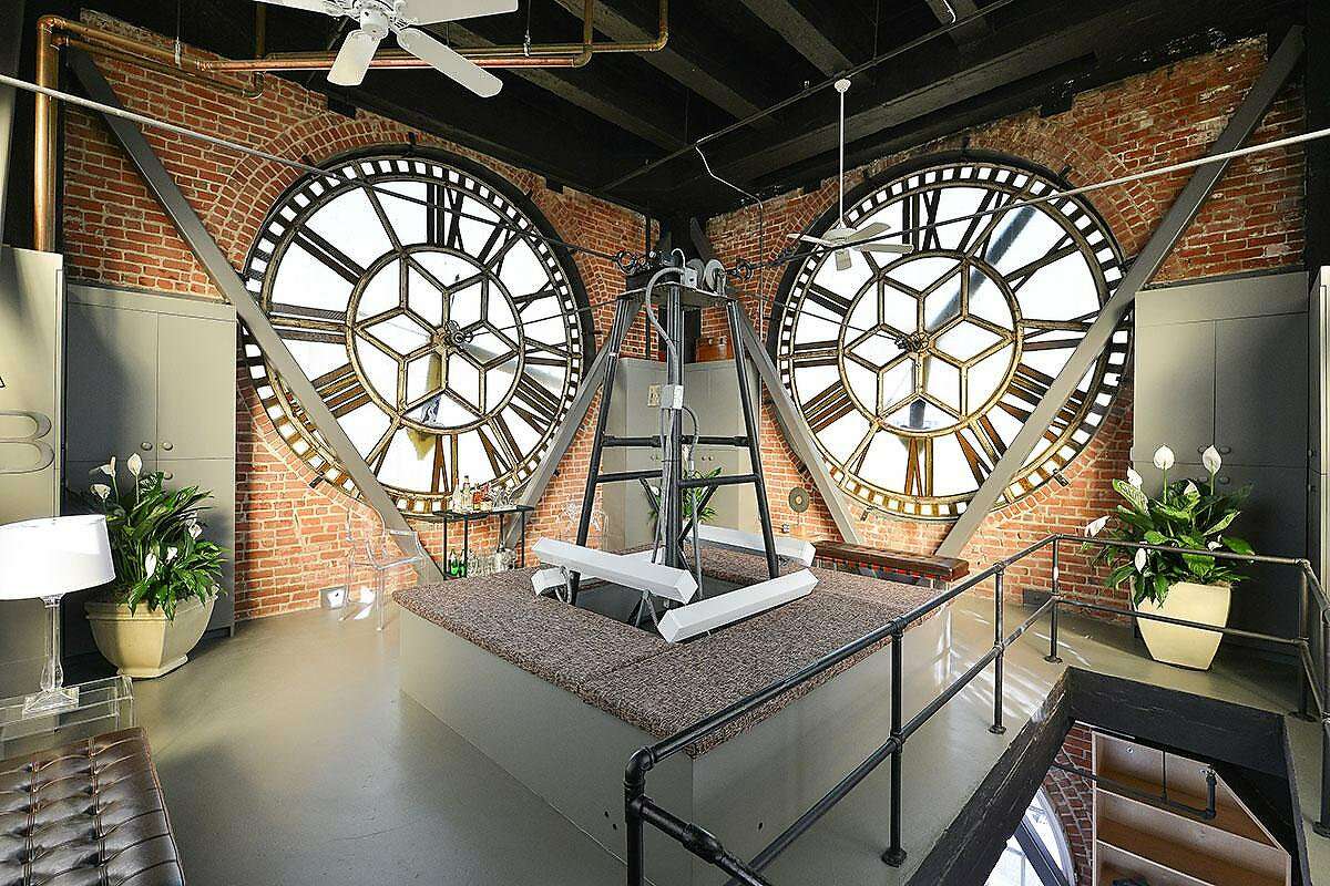 A penthouse in San Francisco's historic Clock Tower goes on the market