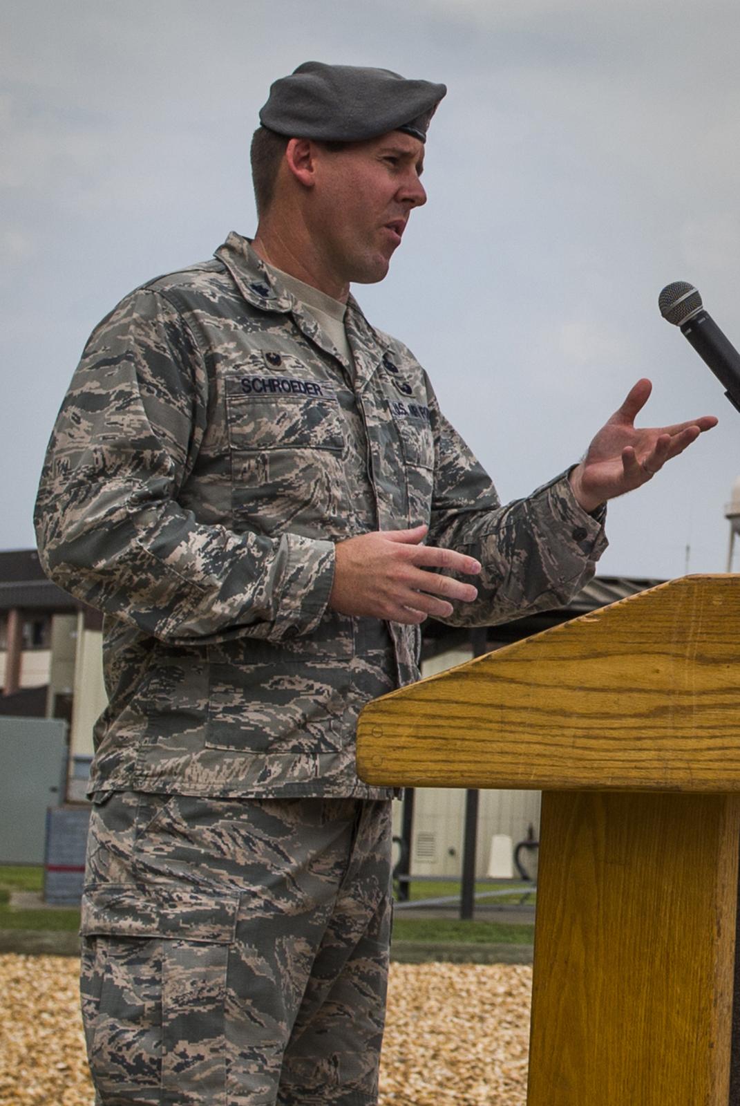Slain squadron commander lauded at ceremony