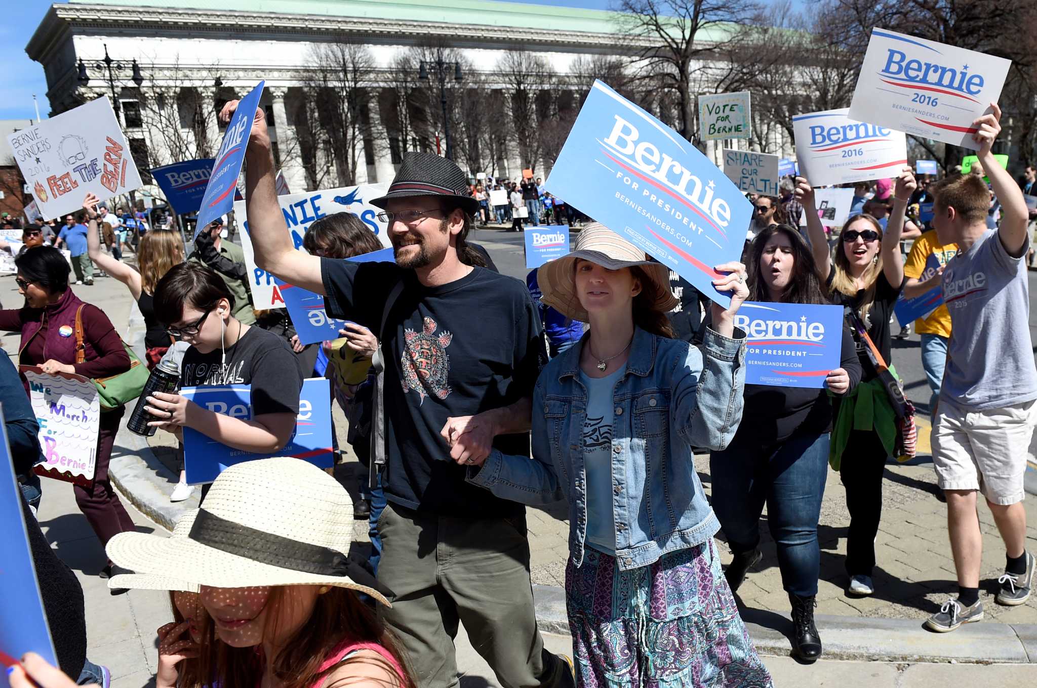 Bernie Sanders returns to Albany on Friday