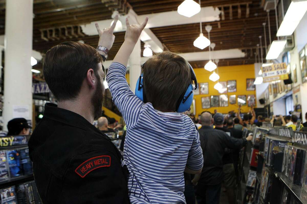 Metallica celebrates Record Store Day at Berkeley’s Rasputin