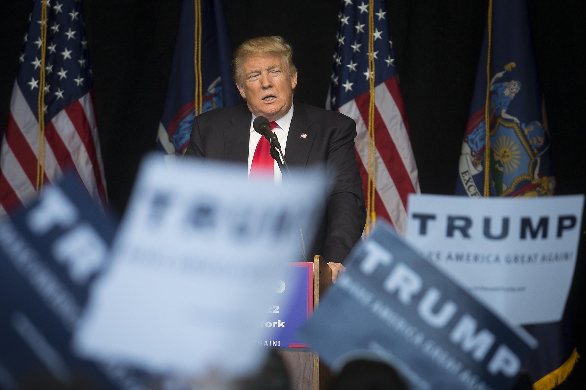 The Trump campaign has landed in California. Are you ready?