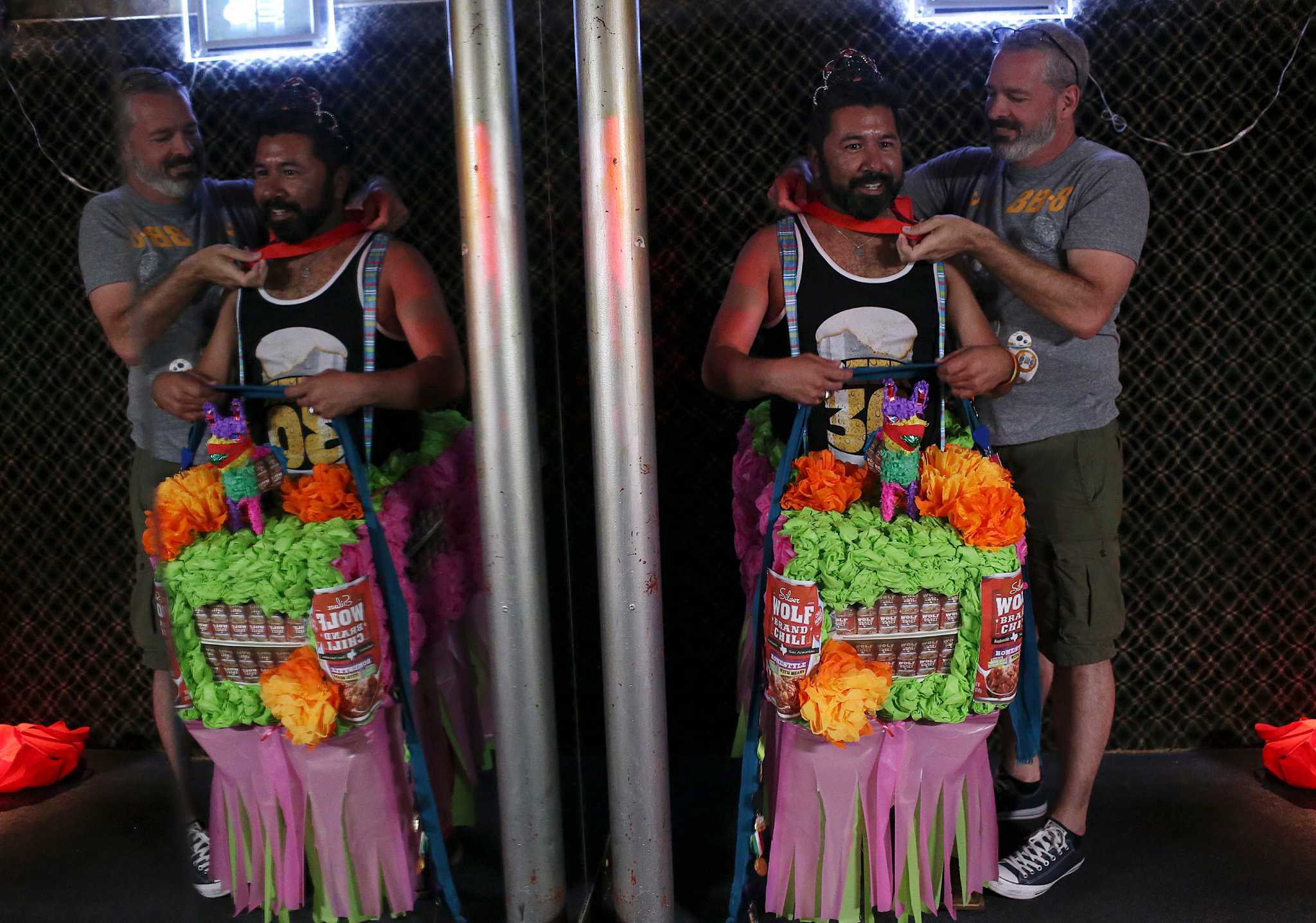 Love the secret ingredient at Chili Queens Chili Cook-off