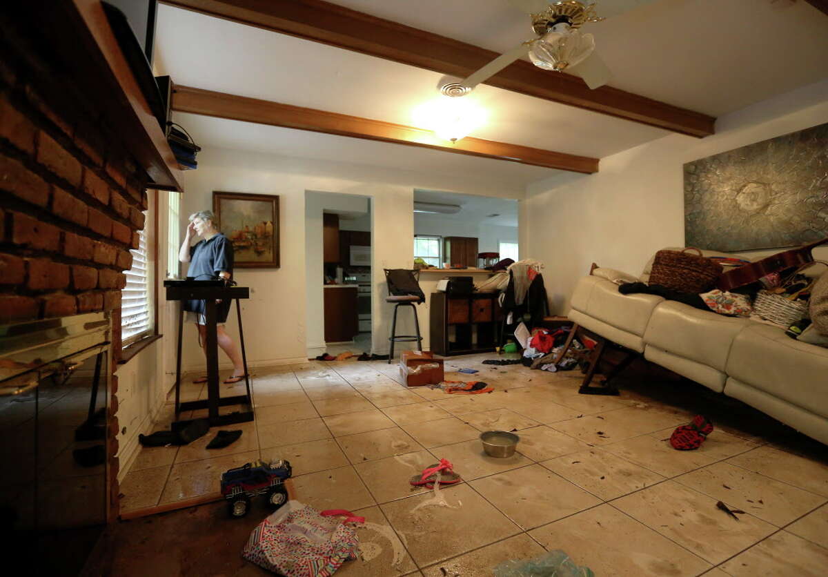 Meyerland residents cope with flood damage - again