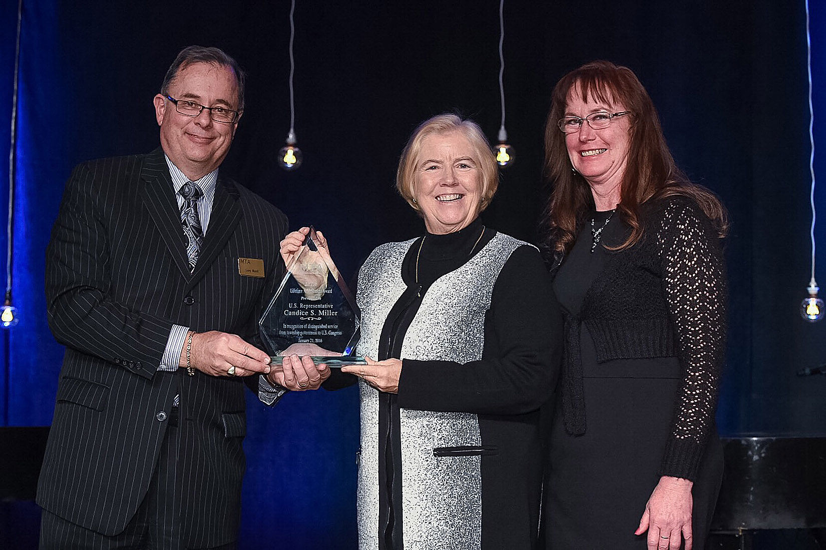 State township group salutes Rep. Miller