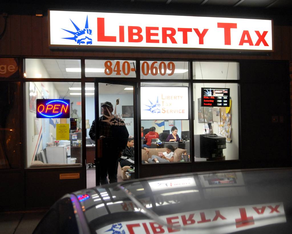 Tax man stays open all night