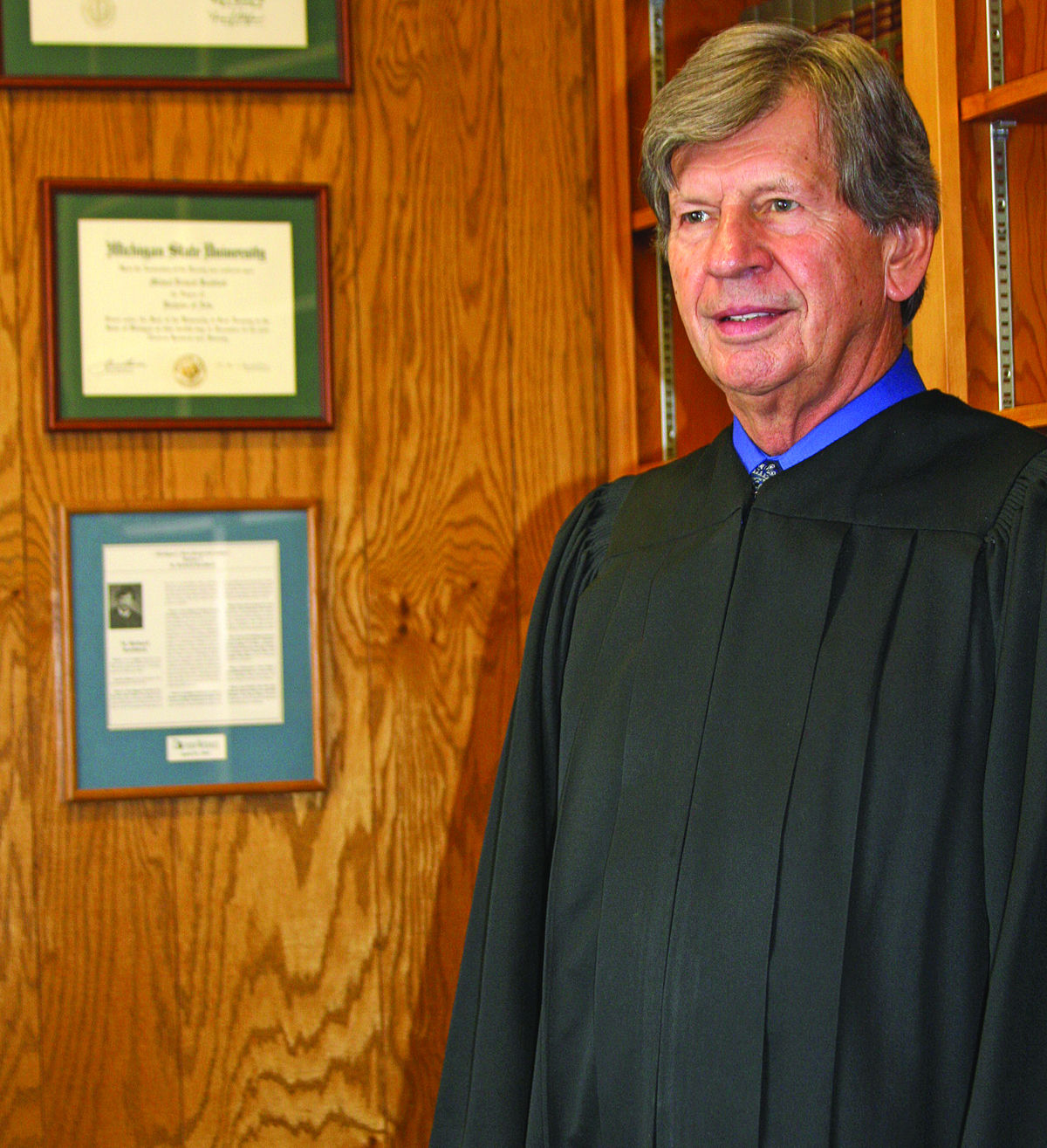 Call him the judge; Knoblock, our only circuit court judge, recalls 36 ...