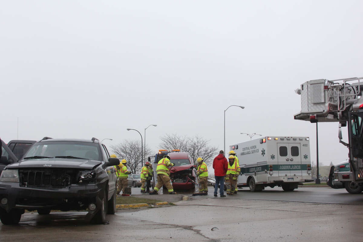 Three injured after two-vehicle crash in Bad Axe
