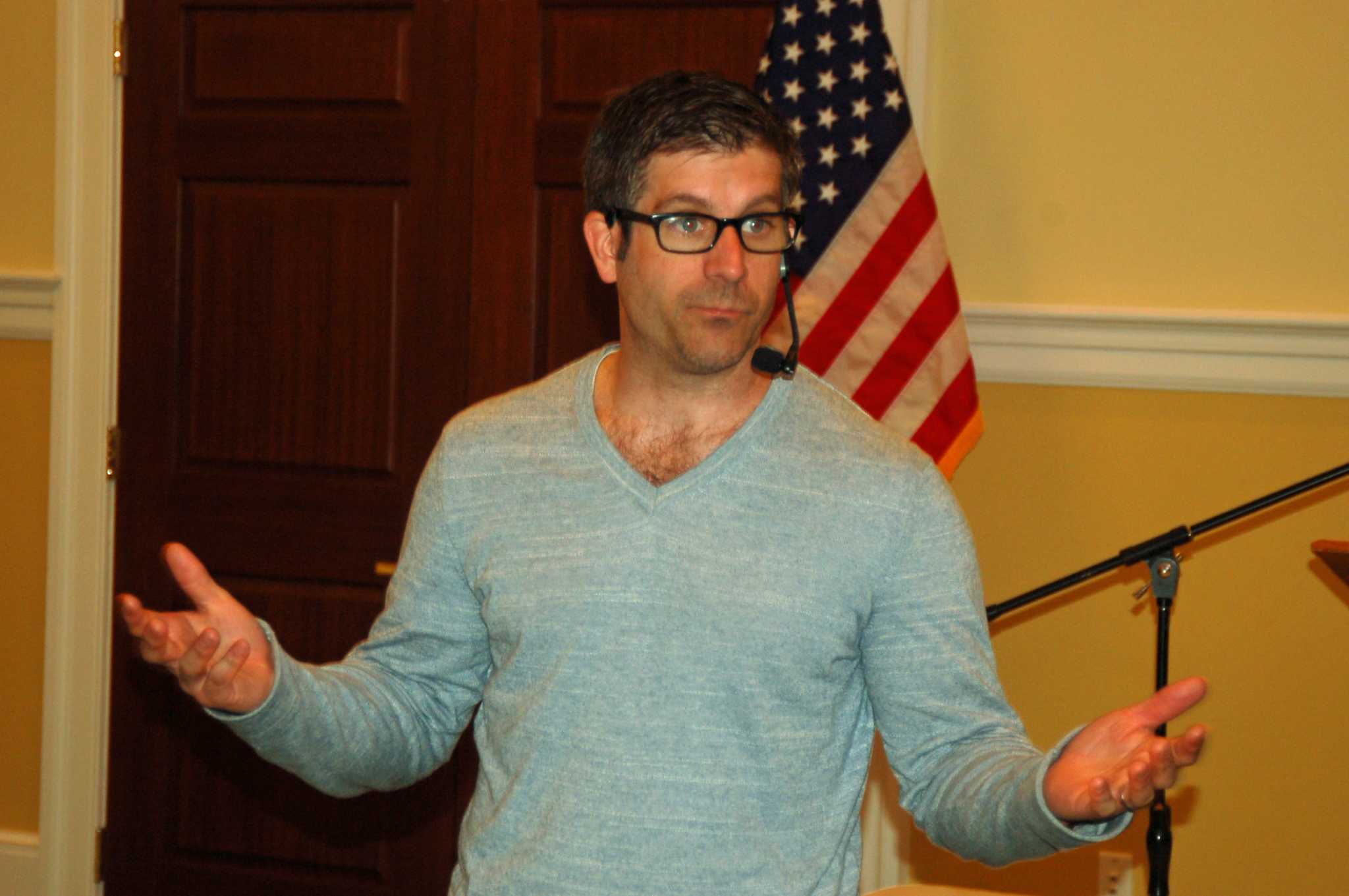 Greenwich group hears triumphant tale of former prisoner