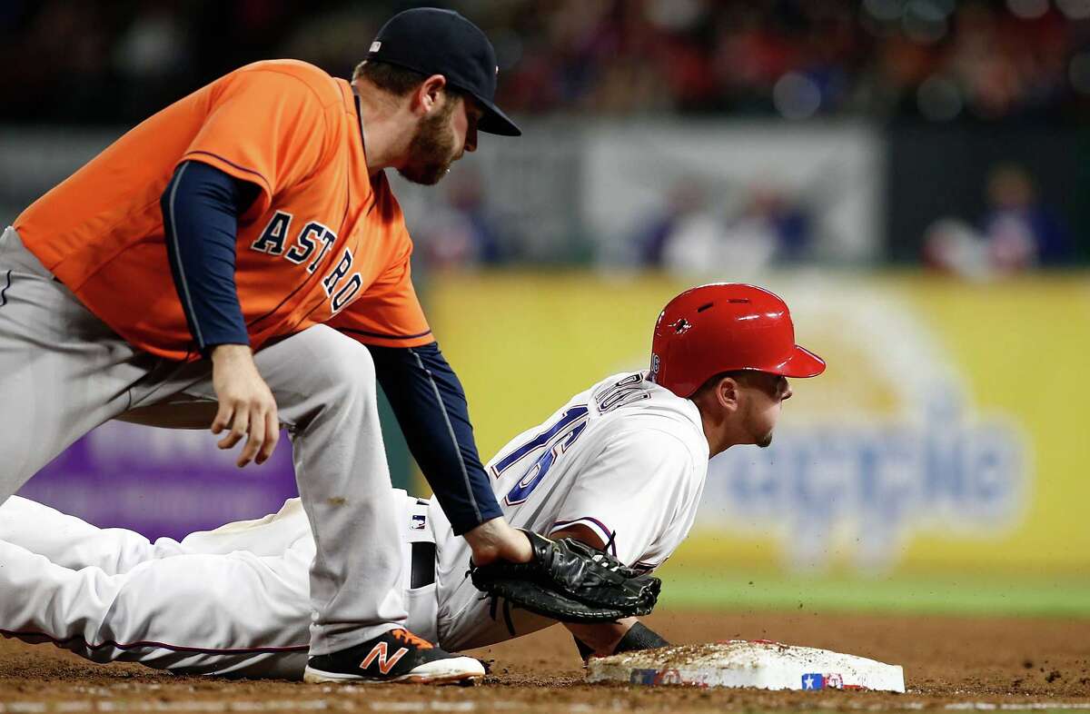 Rangers sweep Astros in first Lone Star series of season