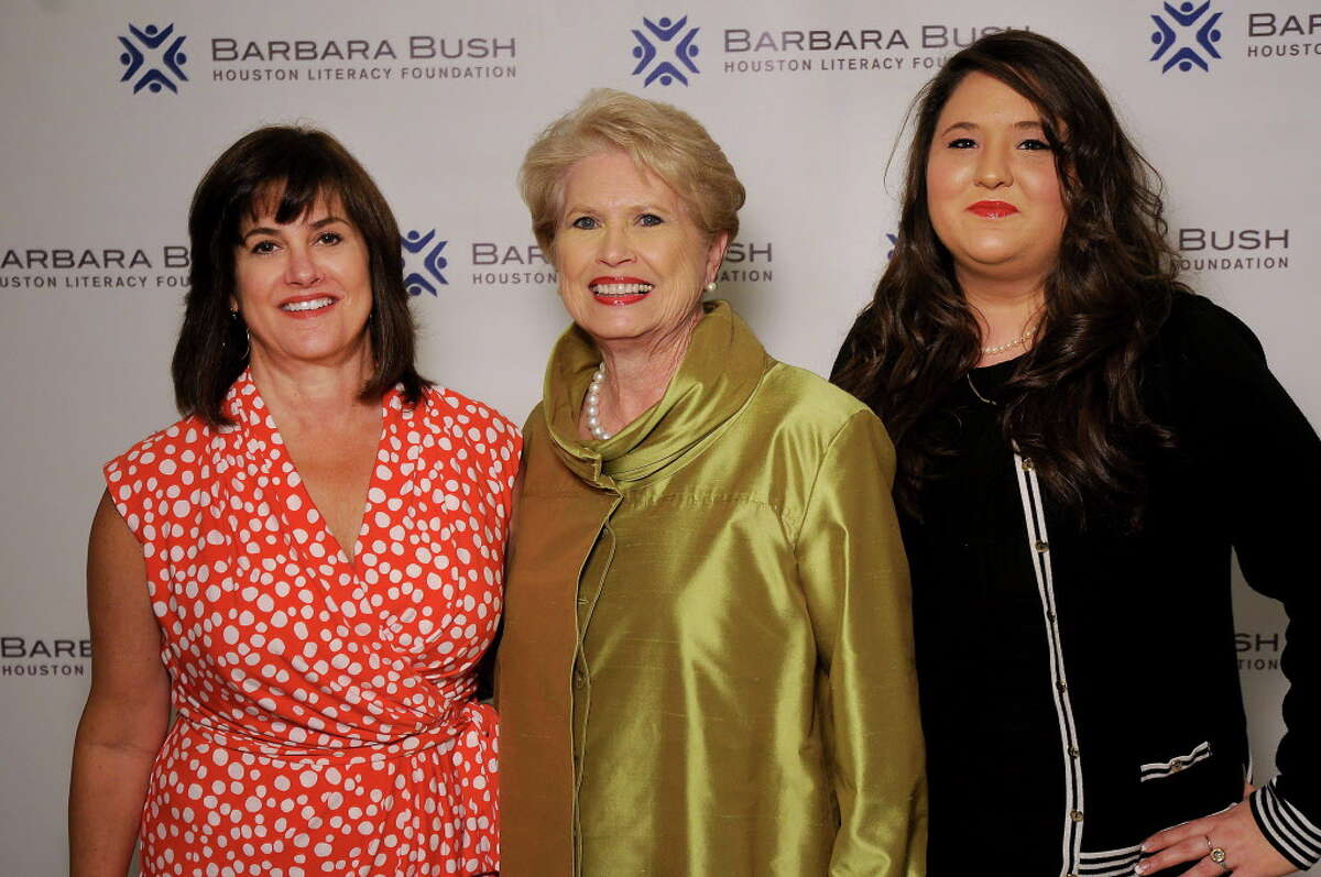 J.J. Watt crashes Barbara Bush's literacy bash