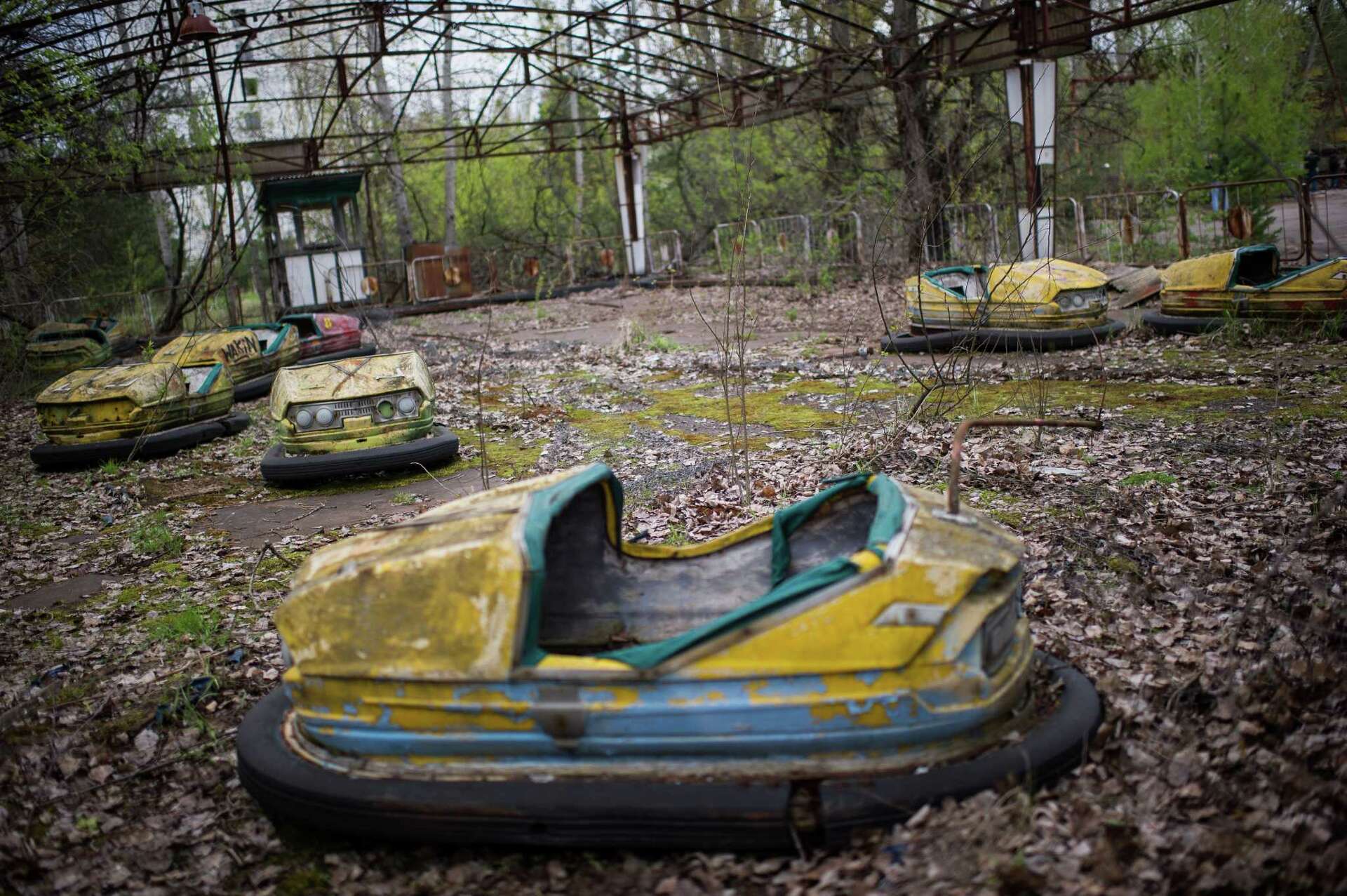 Photos Show Abandoned Chernobyl 30 Years After Nuclear Disaster