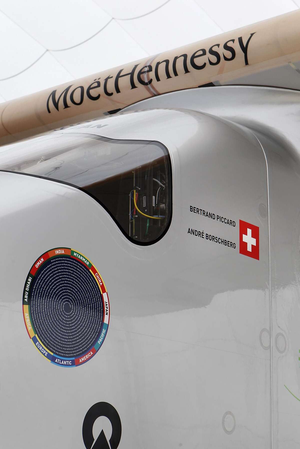 Solar plane pauses in Bay Area as it soars above past records