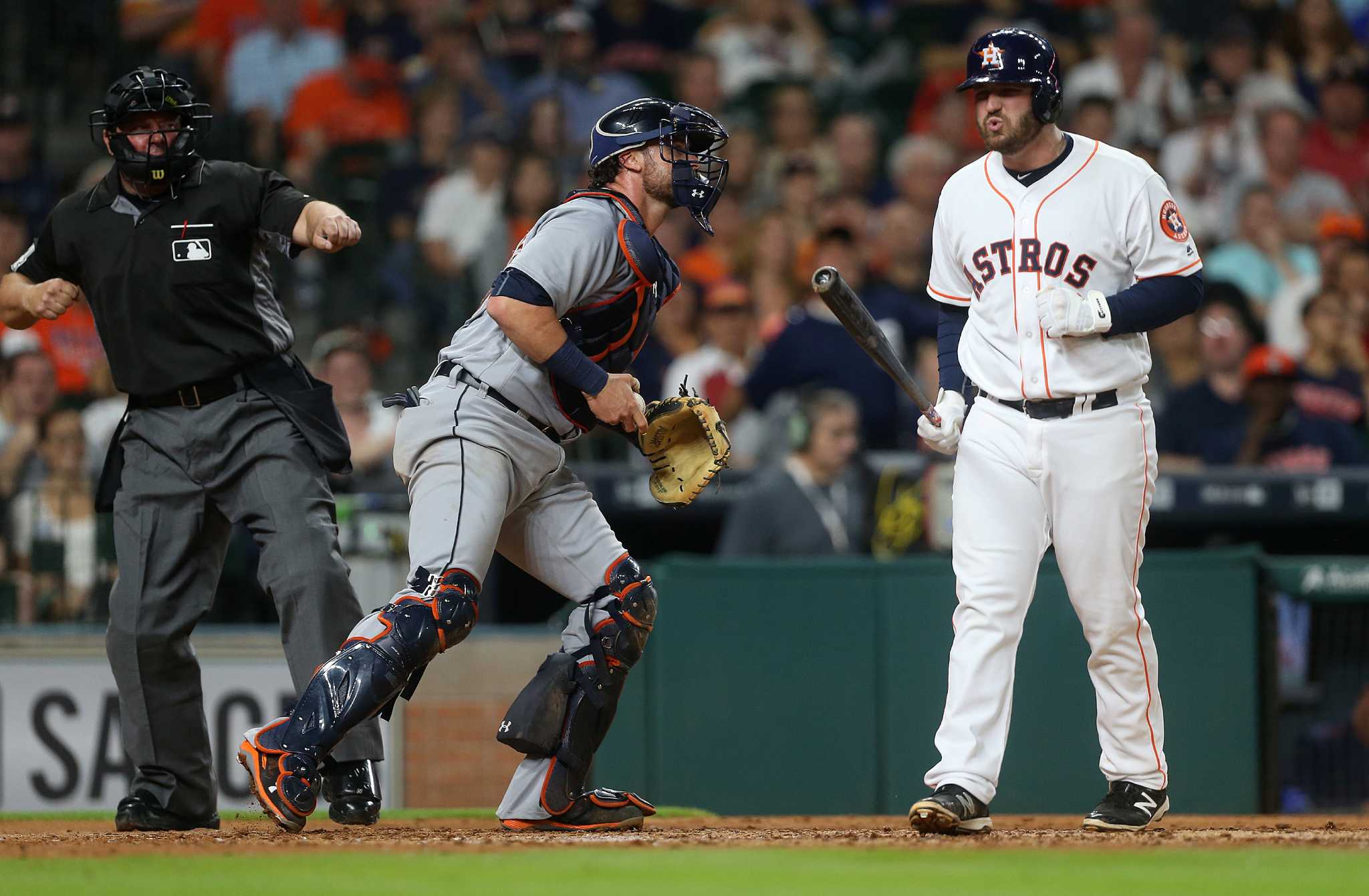 Astros report: Rookie Tyler White grounded after soaring start