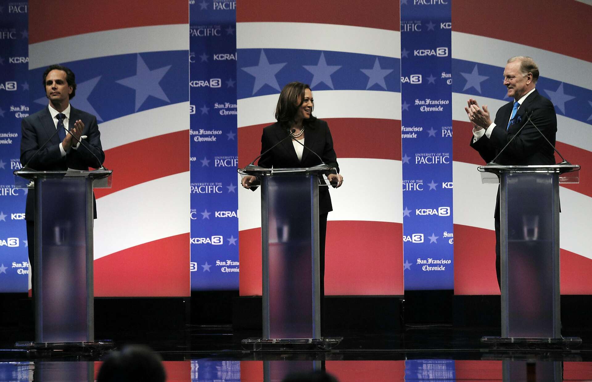 Even Republicans swing left in 1st California U.S. Senate debate