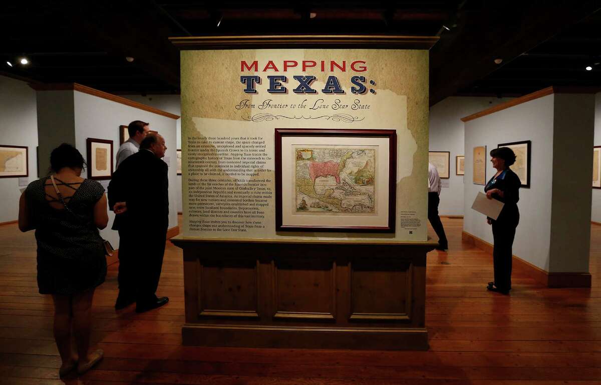 Rare Texas maps merge art, history