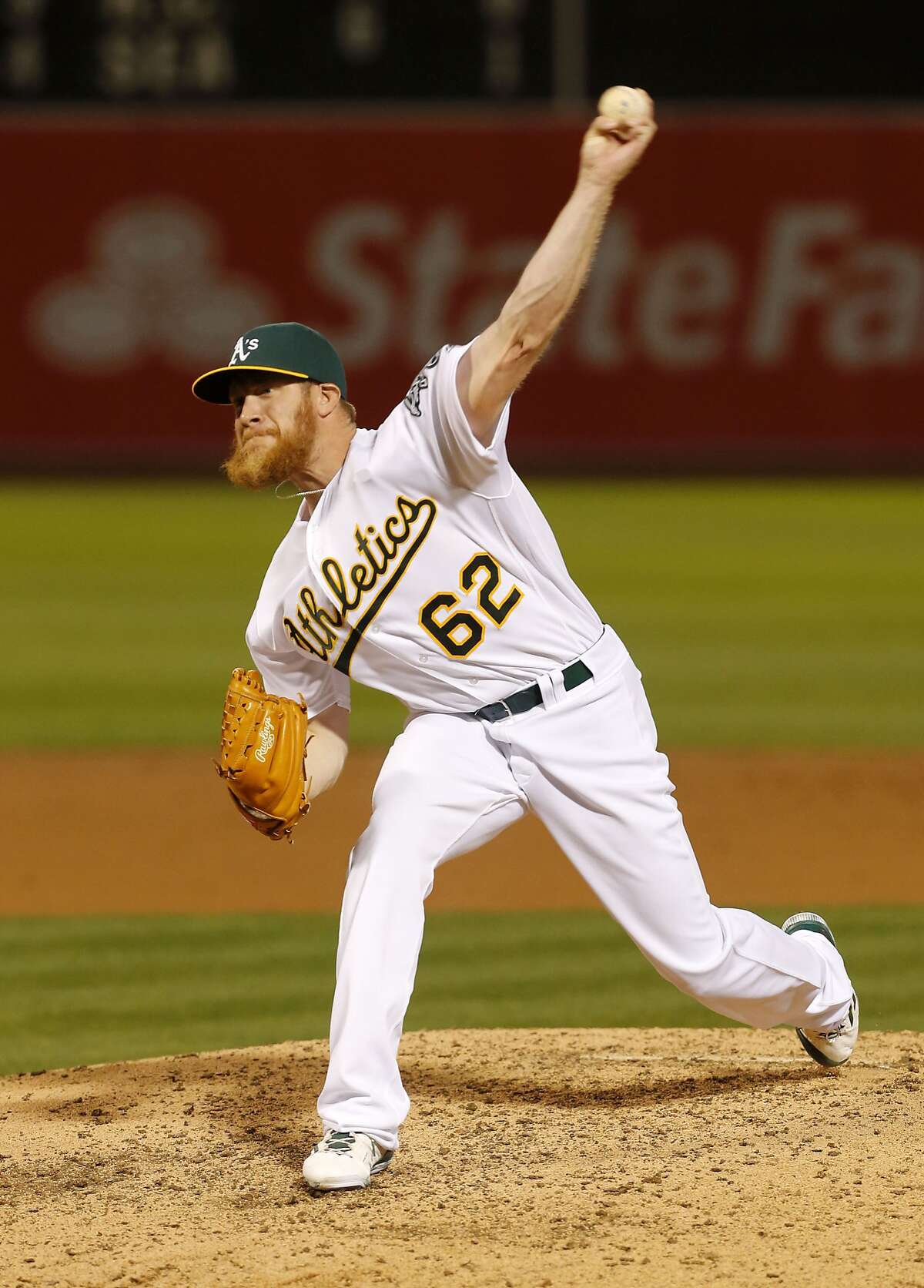 A’s Sean Doolittle faces hitters, targeted for game next week