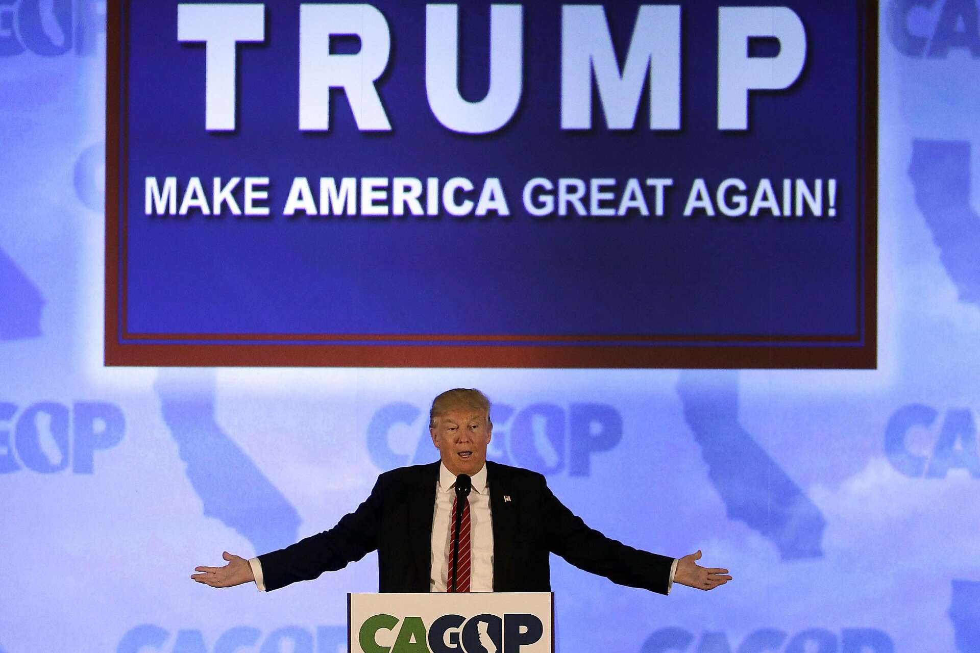 Trump’s message to California Republicans good news for Democrats