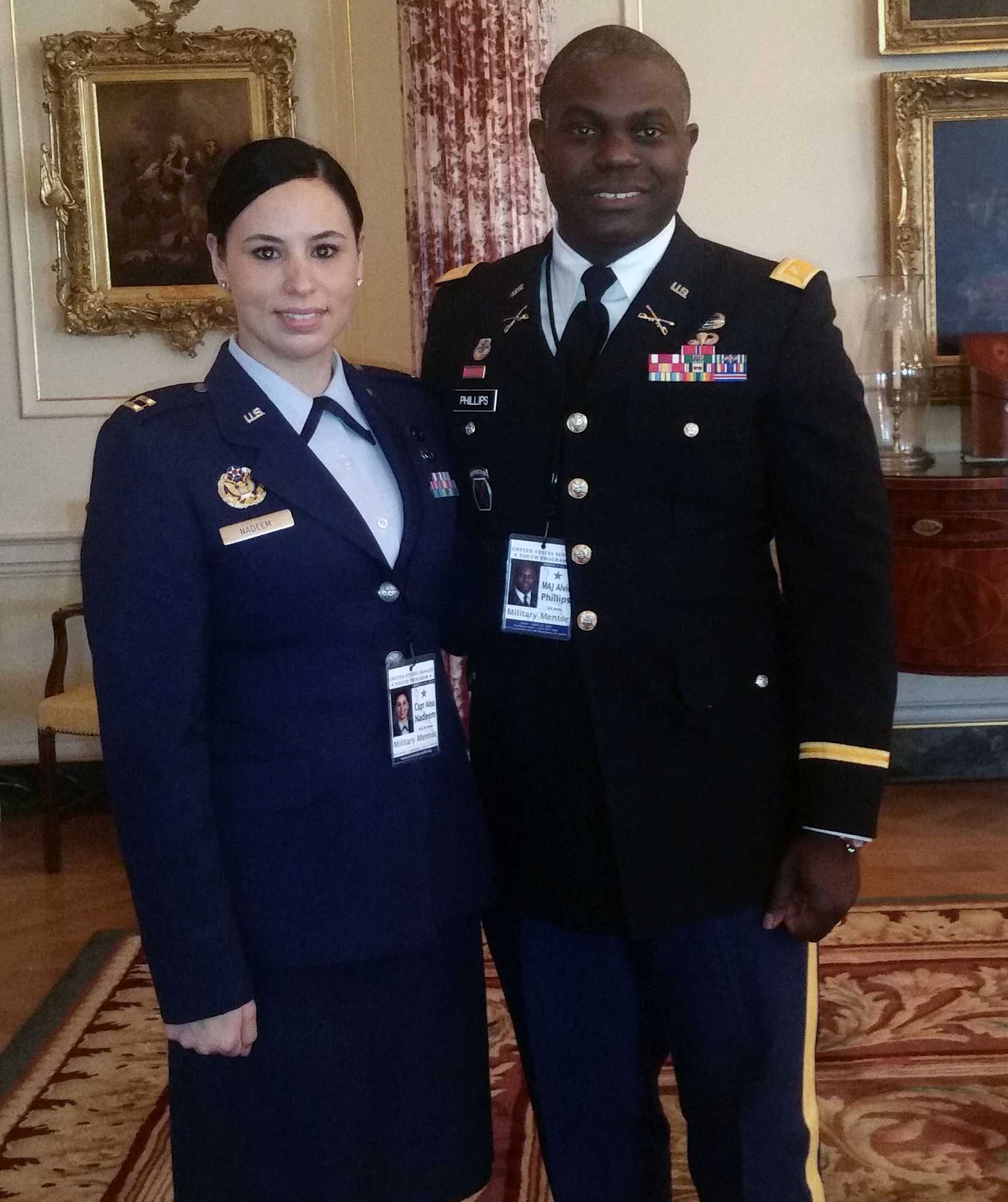 Army National Guard officer leads youth leaders