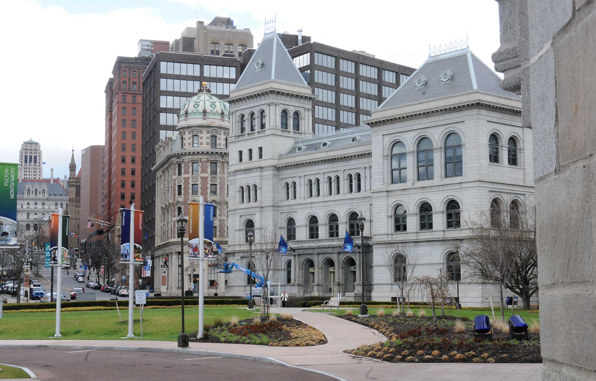 Then and Now: Delaware and Hudson Building, Albany