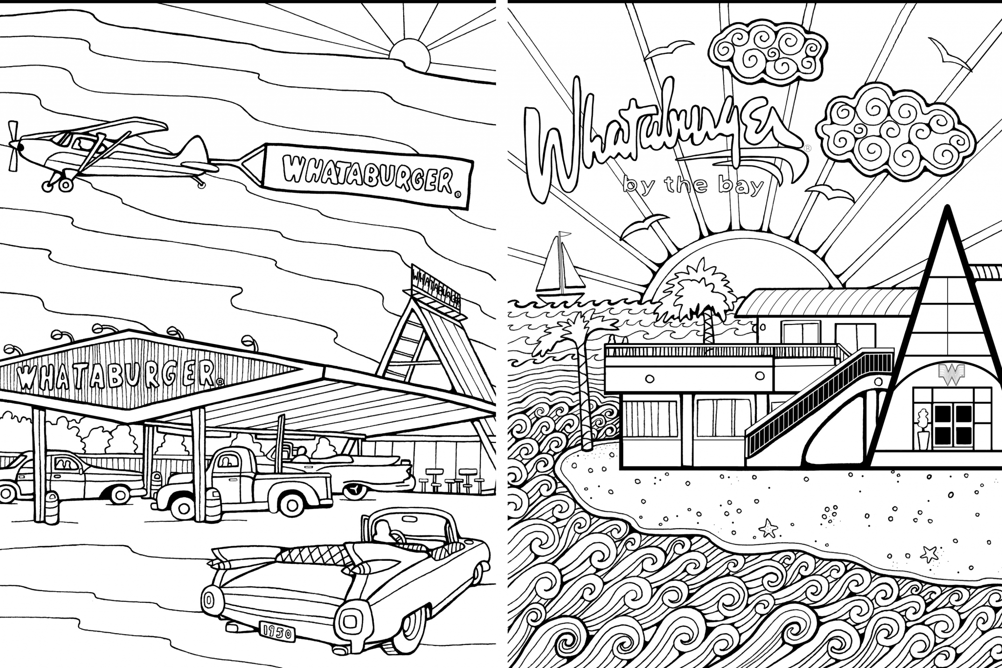 Free burgers, money up for grabs in Whataburger adult coloring contest