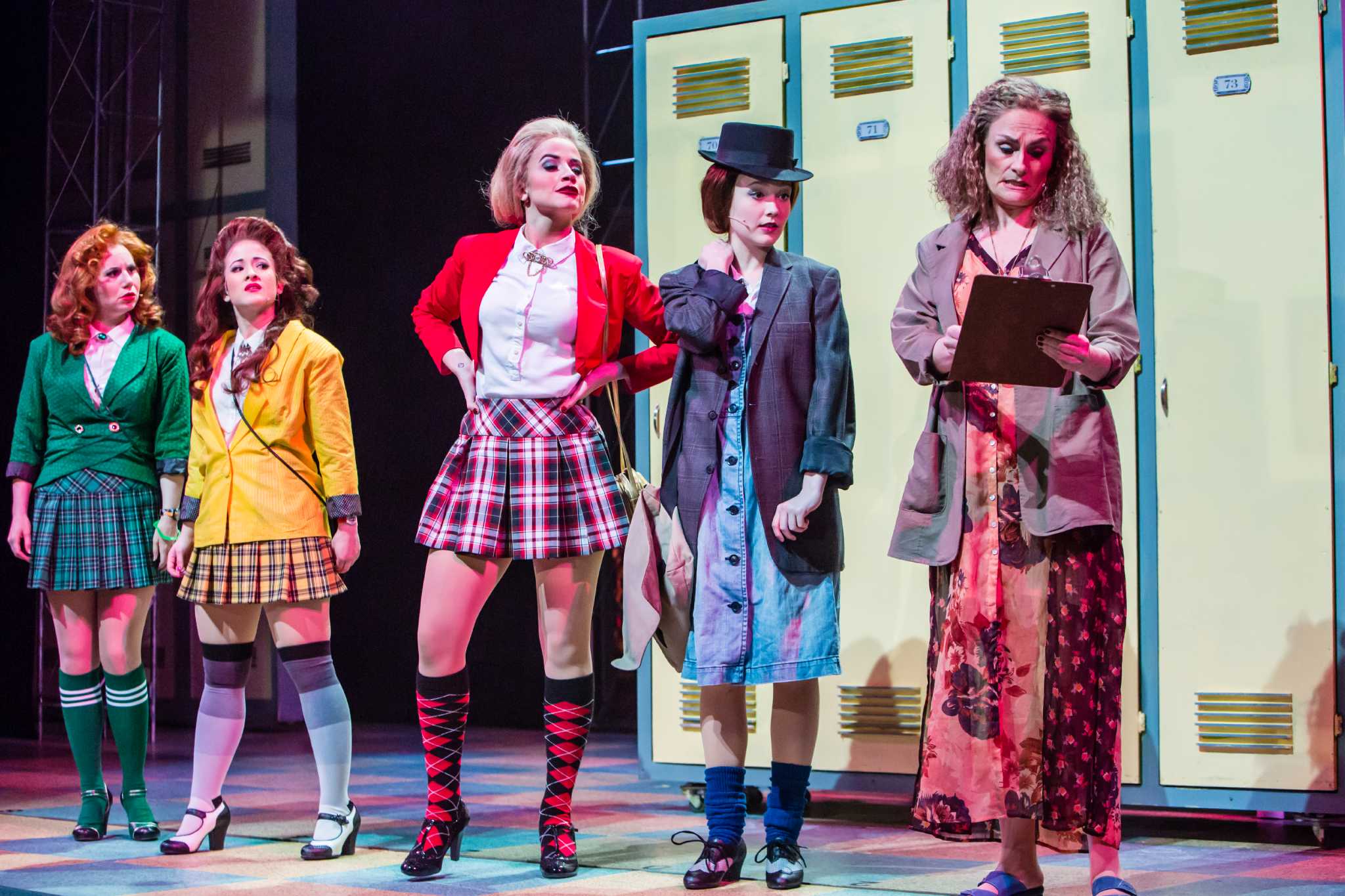 The popular girls rule in the brilliantly performed 'Heathers'