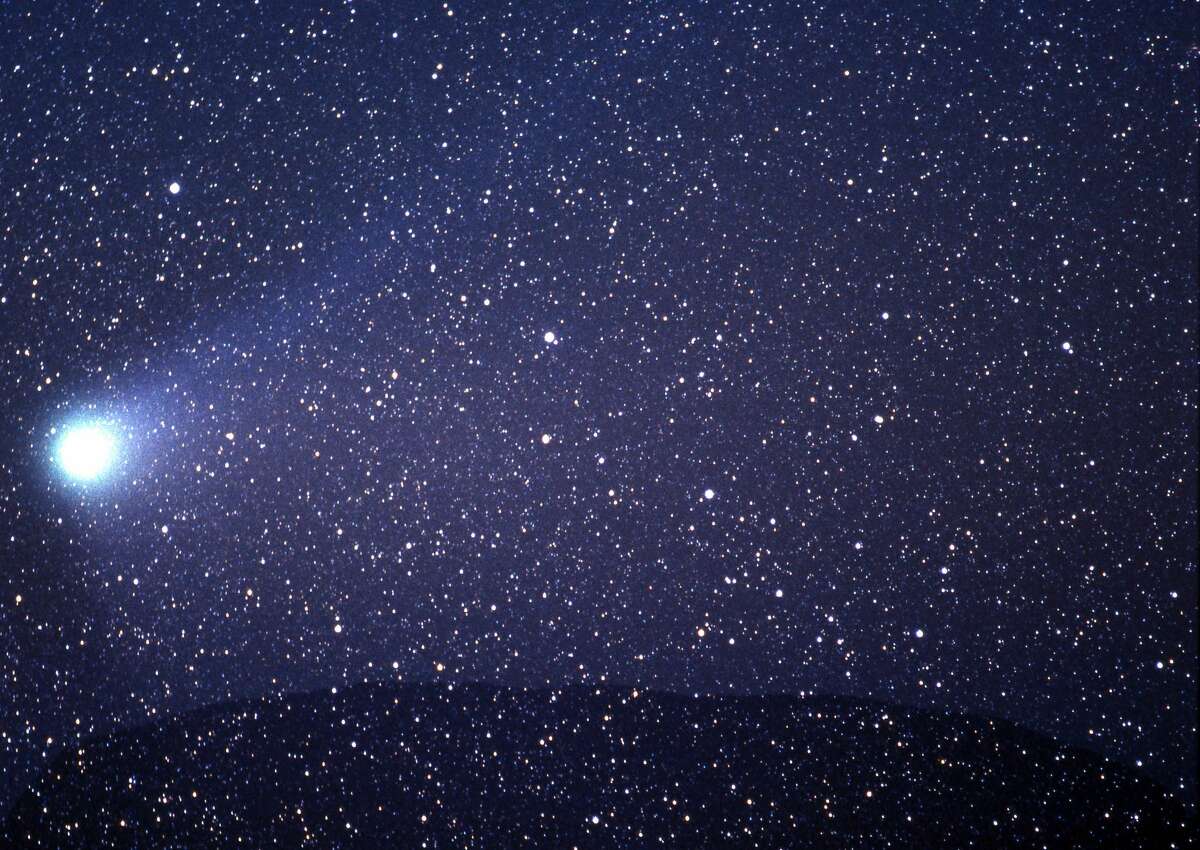 Halley's Comet gives us Eta Aquarids meteor shower this week