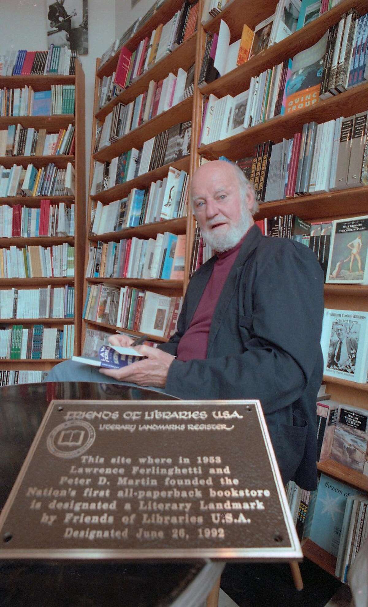 Lawrence Ferlinghetti, poet and founder of City Lights, dead at 101