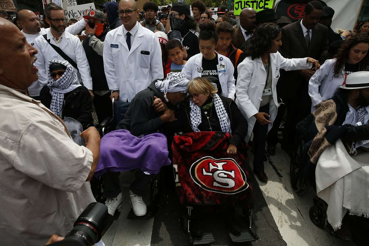 SF hunger strikers go to hospital — protesters arrested in clash with ...