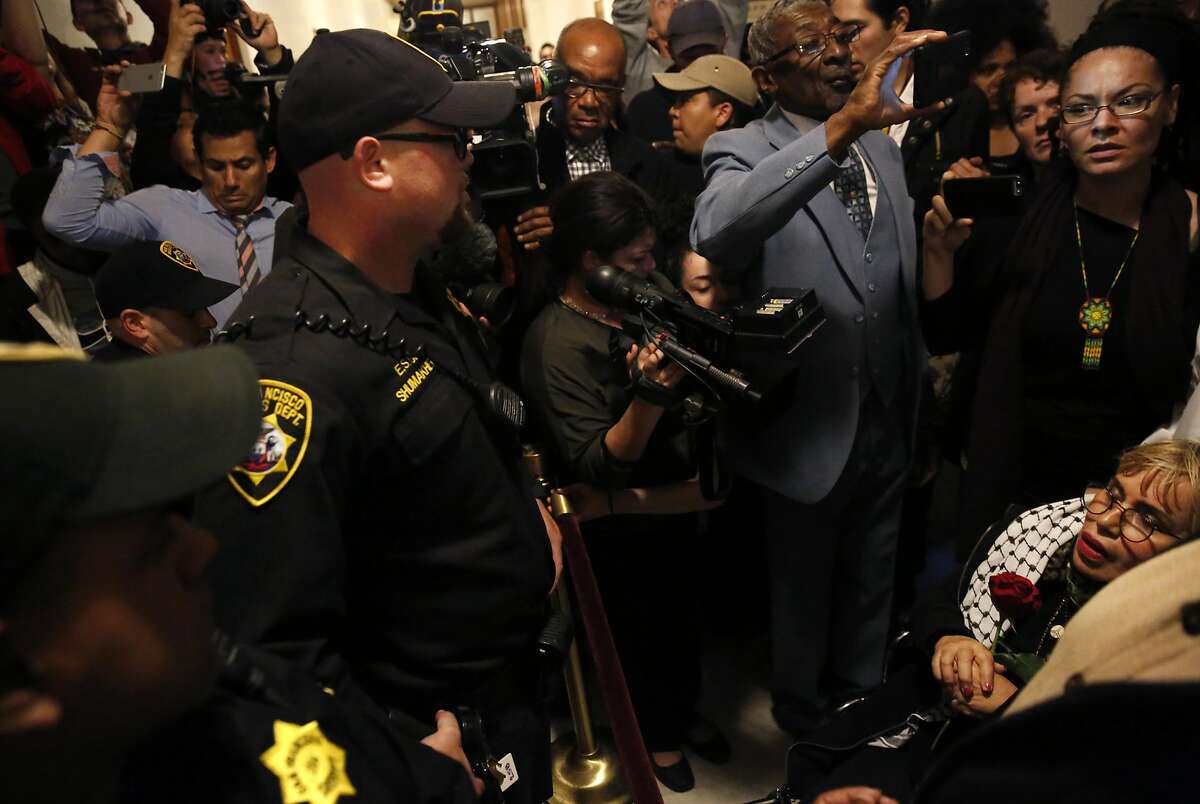 SF hunger strikers go to hospital — protesters arrested in clash with ...