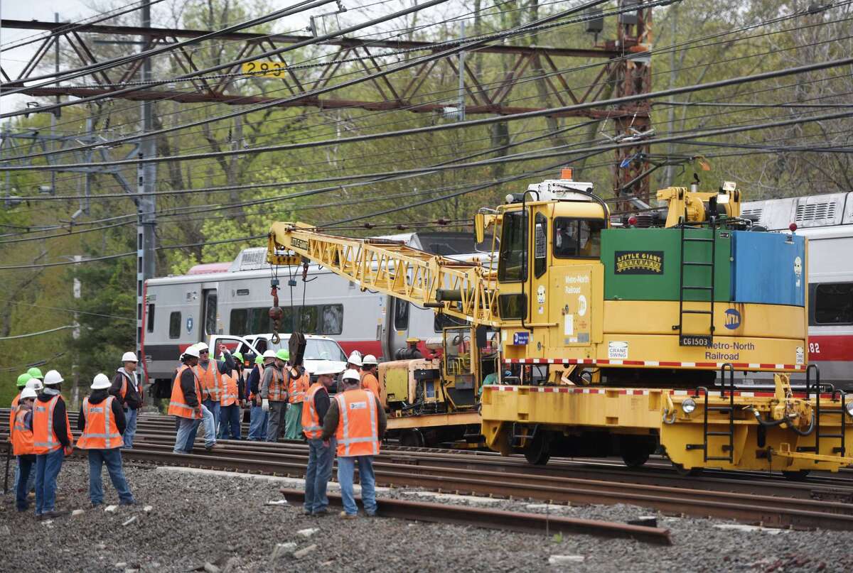 Second construction train derailment in 3 weeks probed