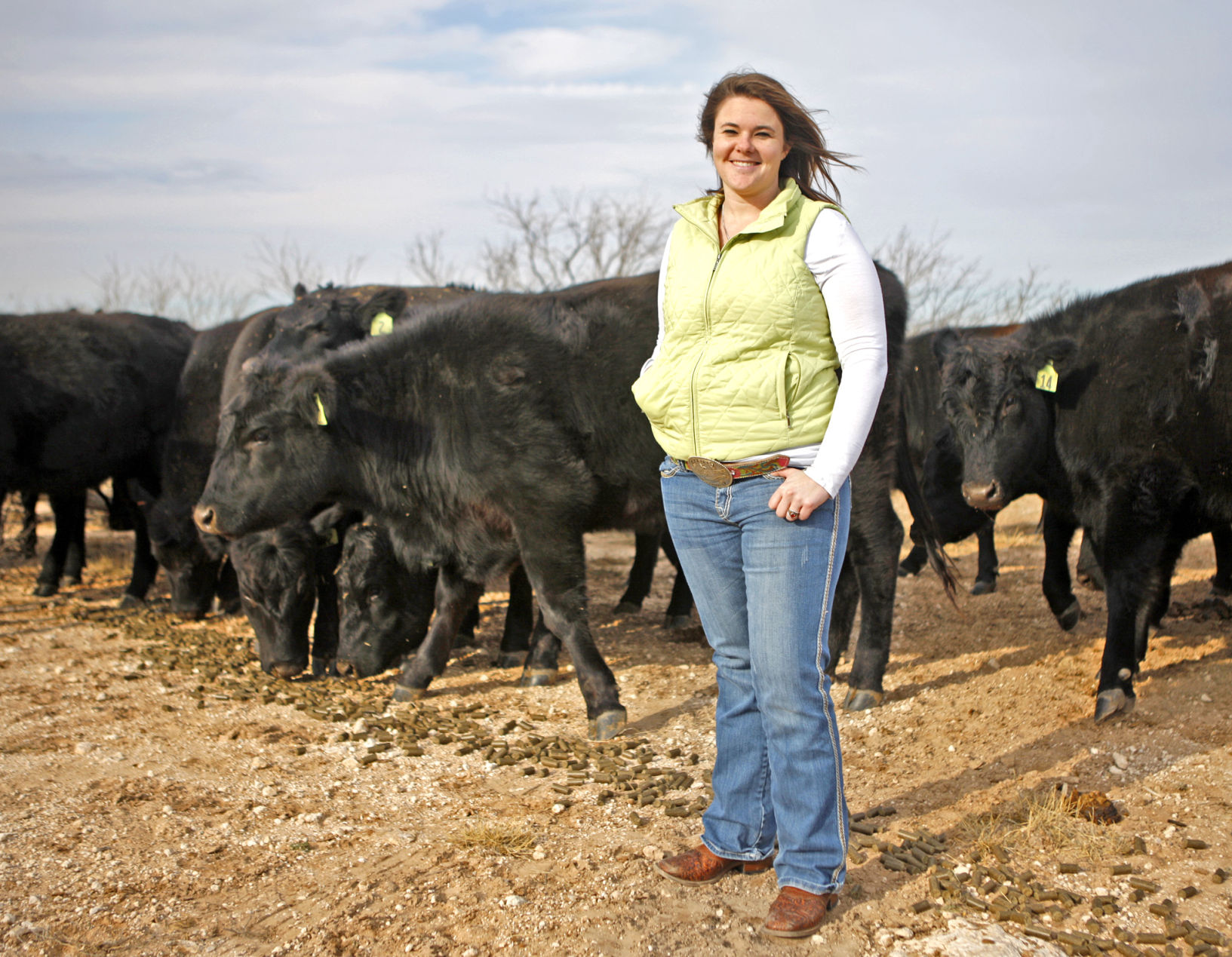 Midland’s 4-H agent follows her bliss: love of cattle, showing cattle ...