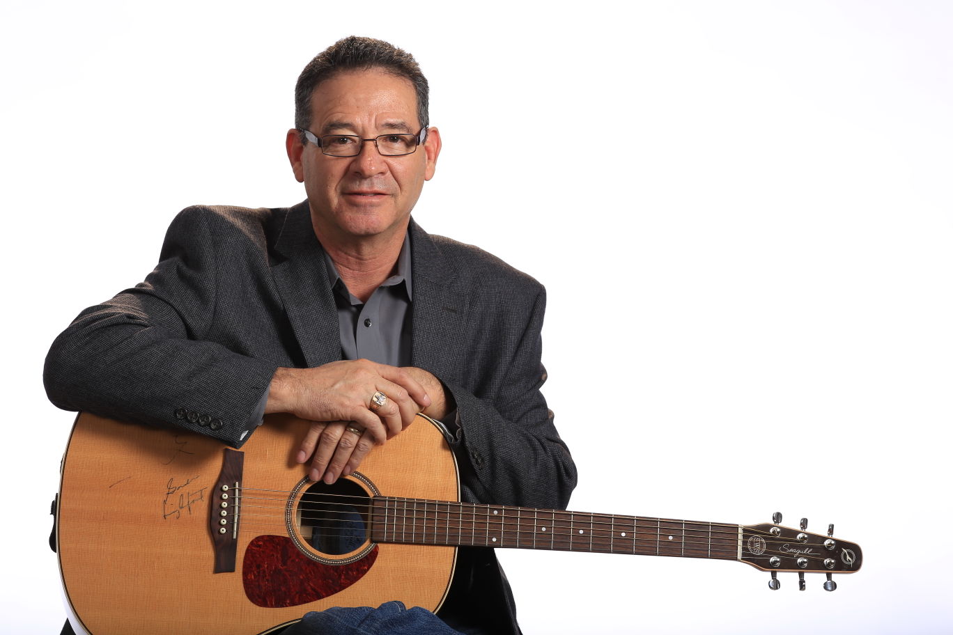 Musician Ernesto Calderon is hardly the shy kid he once was