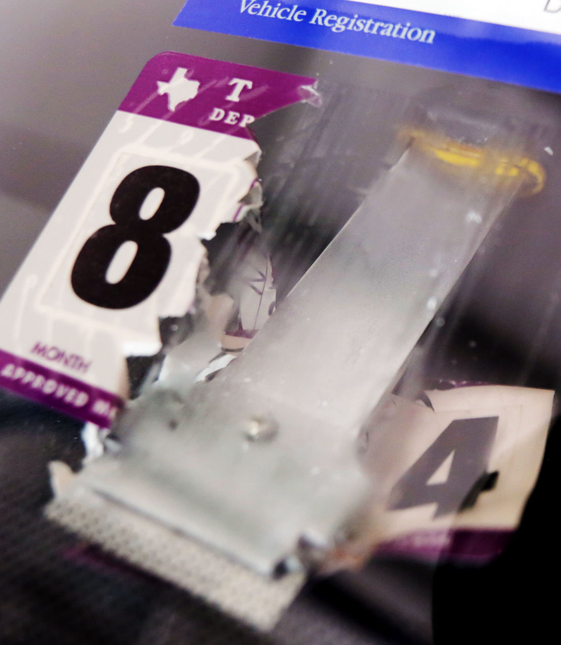 Texas to merge registration, inspection stickers