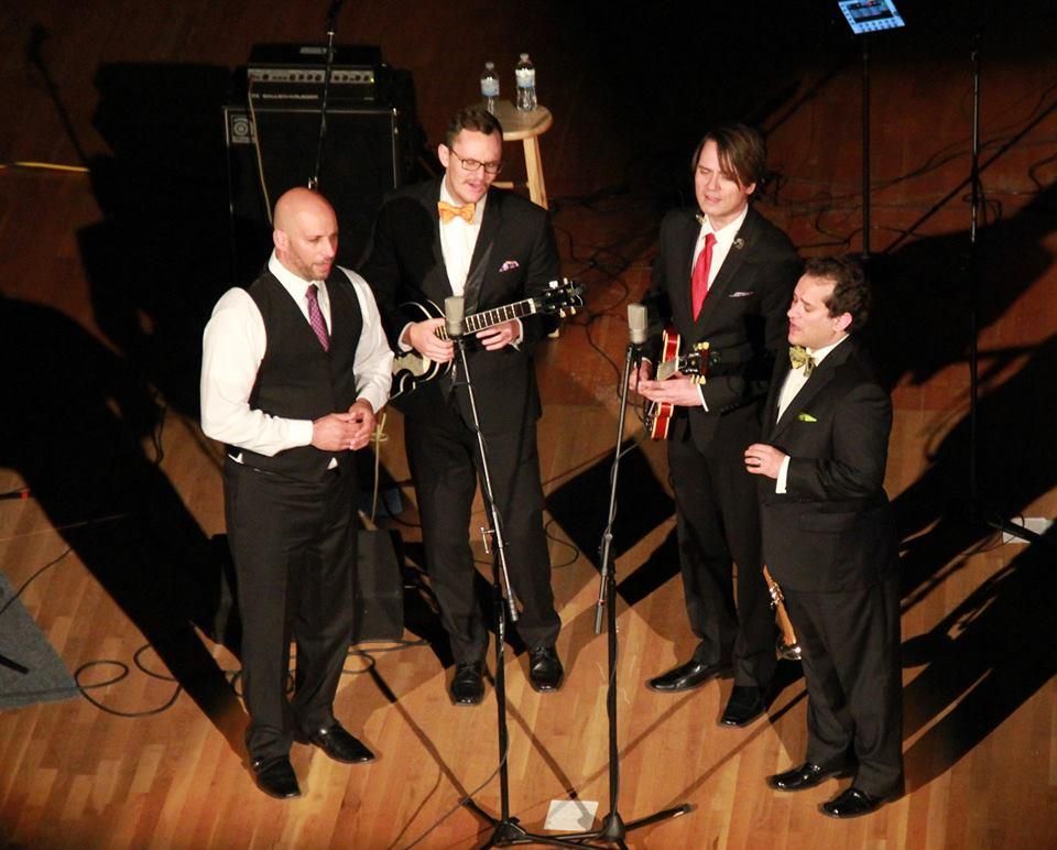 The Four Freshmen bring a legacy of music to Jazz Society fundraiser