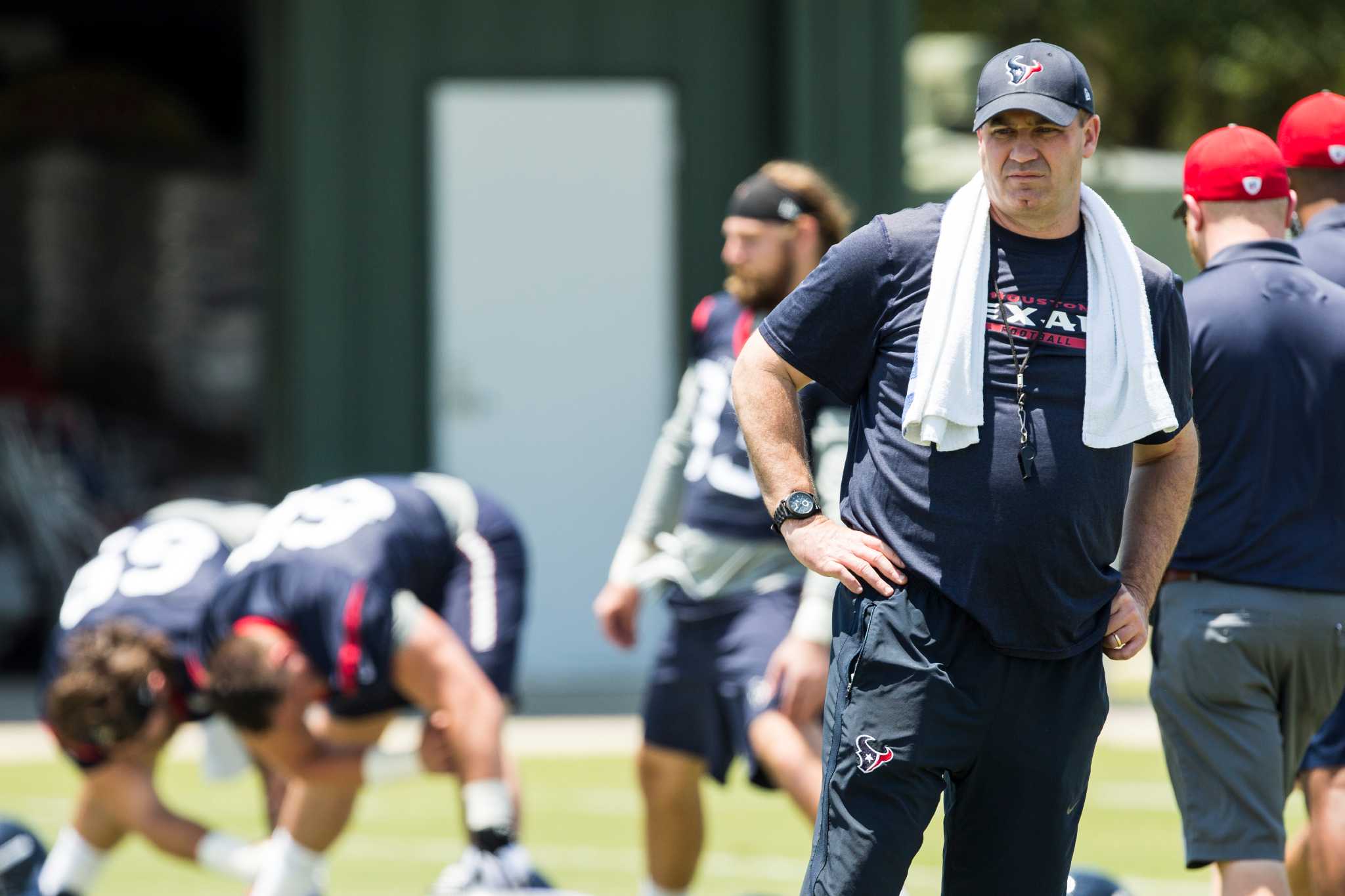Texans coach Bill O'Brien takes cautious approach at rookie minicamp