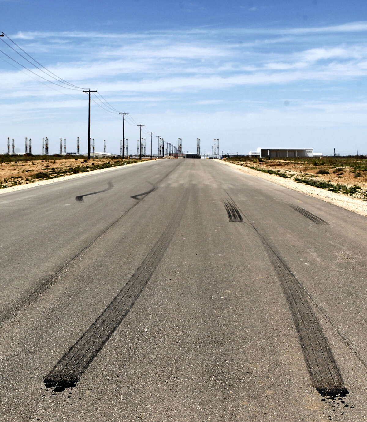 Street racers burn rubber on county roads