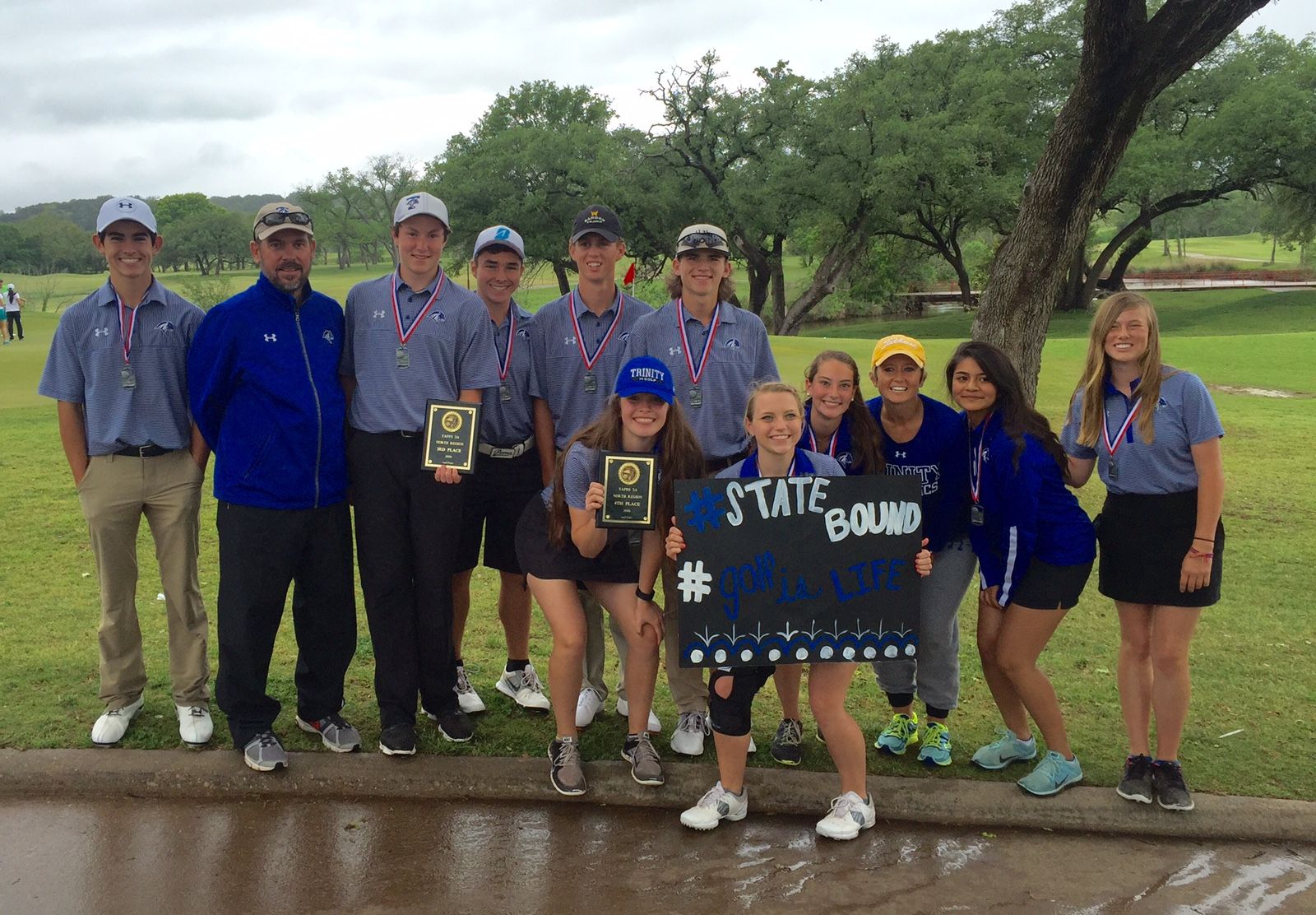 HS GOLF: Trinity boys & girls, MCA girls qualify for state