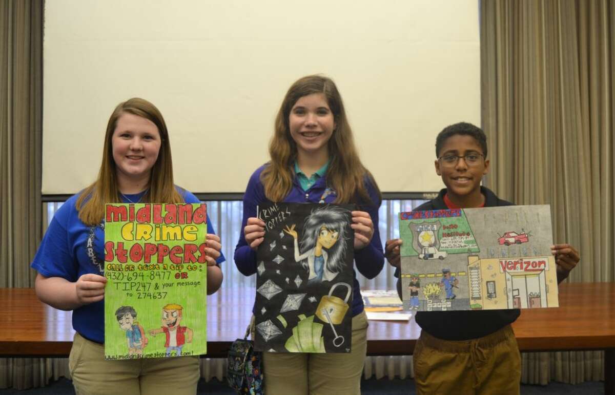 Campus Crime Stoppers recognizes poster contest winners