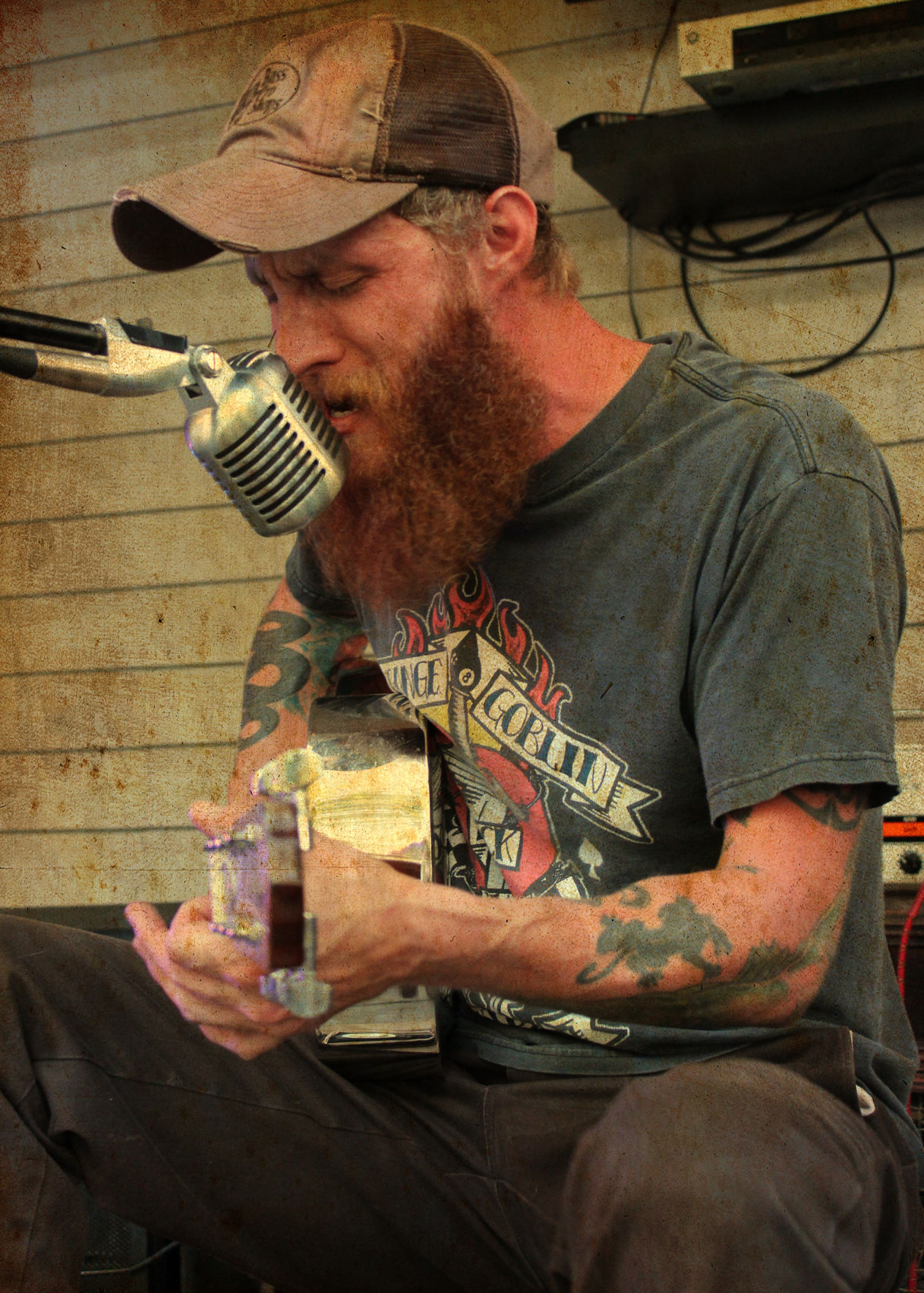 Randall Conrad Olinger is far from a one-man band