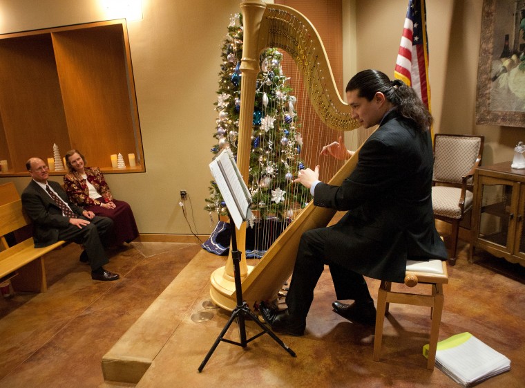 From rocker to teacher, Ricky Rasura gives the harp a modern voice