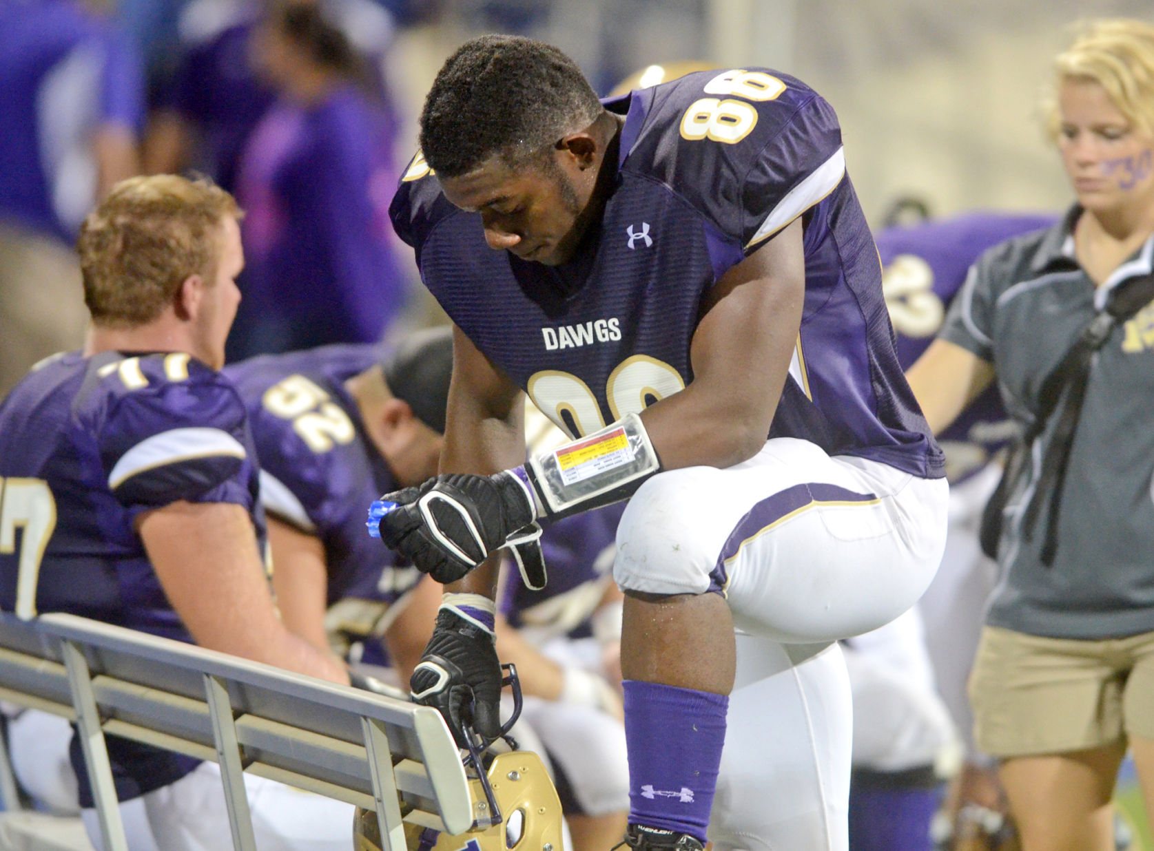 HS FOOTBALL: Springer addition forms formidable 1-2 punch at DE for MHS