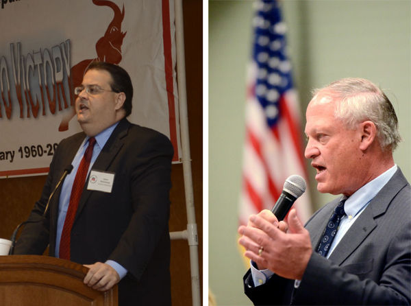 Party representatives discuss money in politics